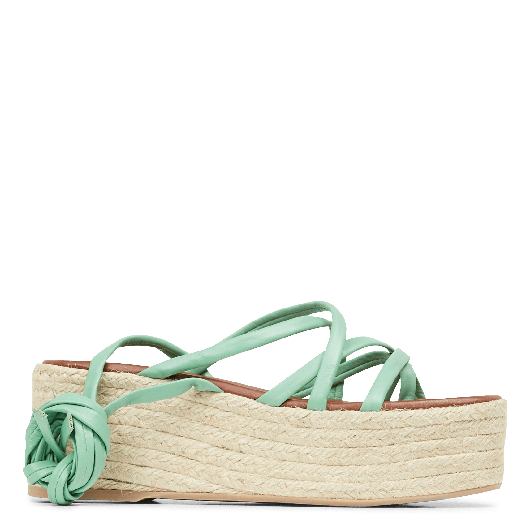 Ledersandalen Mit Keilabsatz Quiet Wave Alohas - Damen - PLWBY1-59 ...