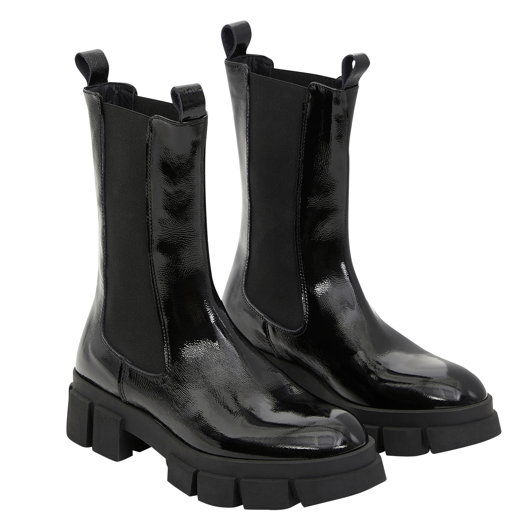 Lederboots Noir Minelli - Damen | Place des Tendances