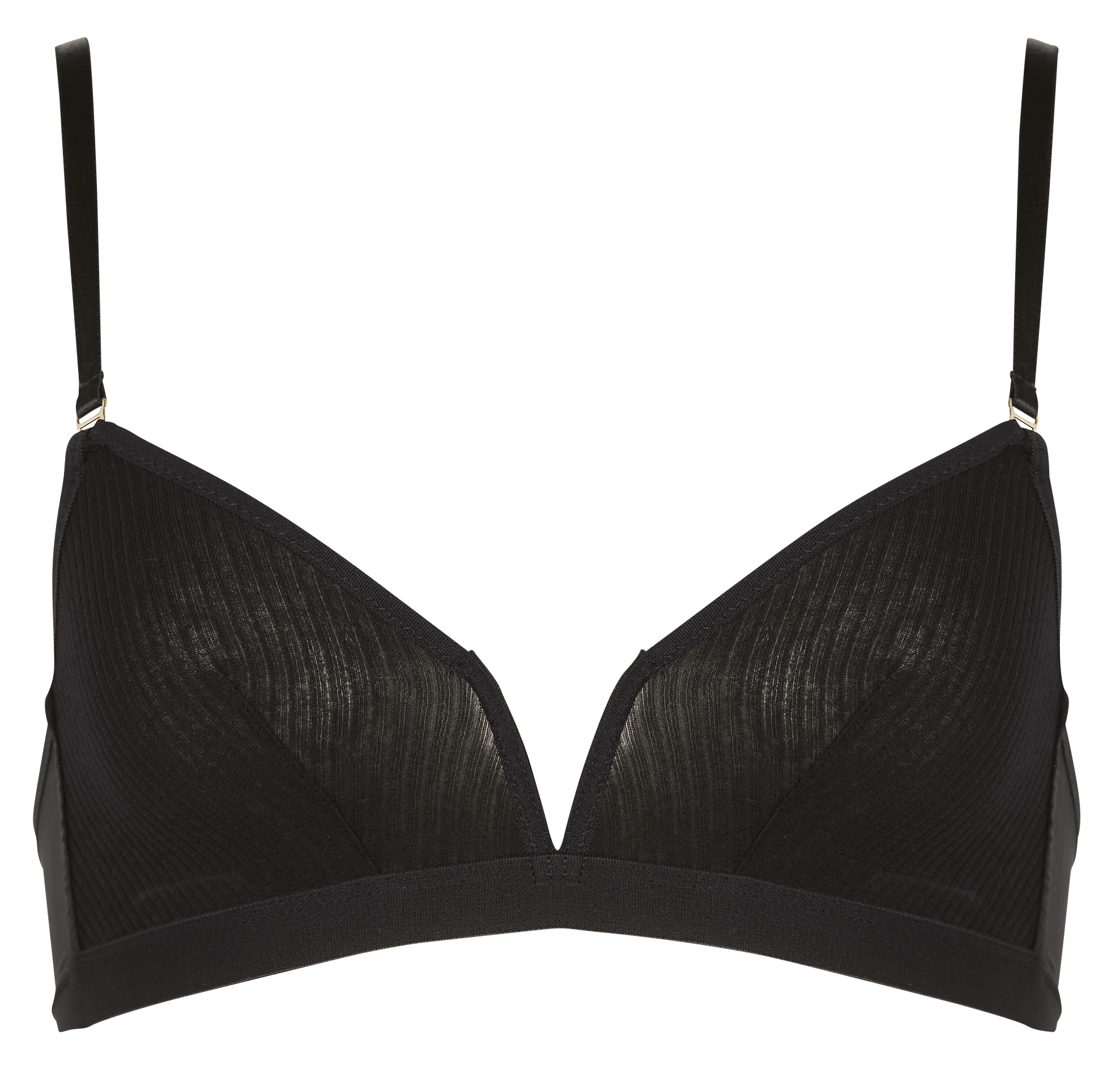 Triangle Bra Noir Jolies Momes - Women | Place des Tendances