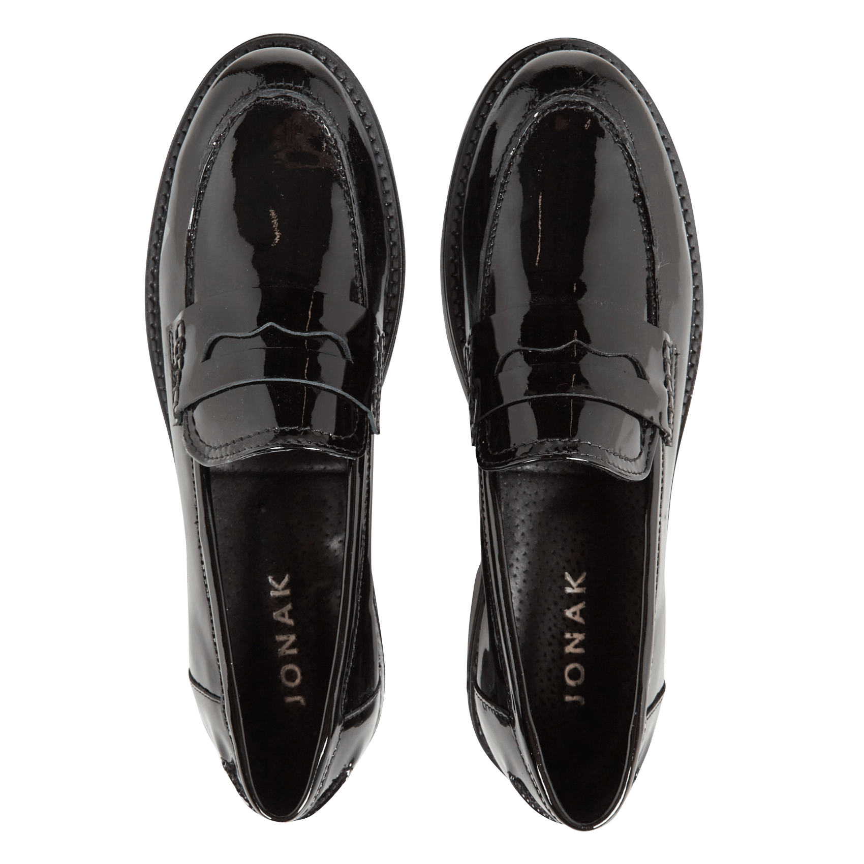 Patent Leather Loafers Noir Jonak - Women | Place des Tendances