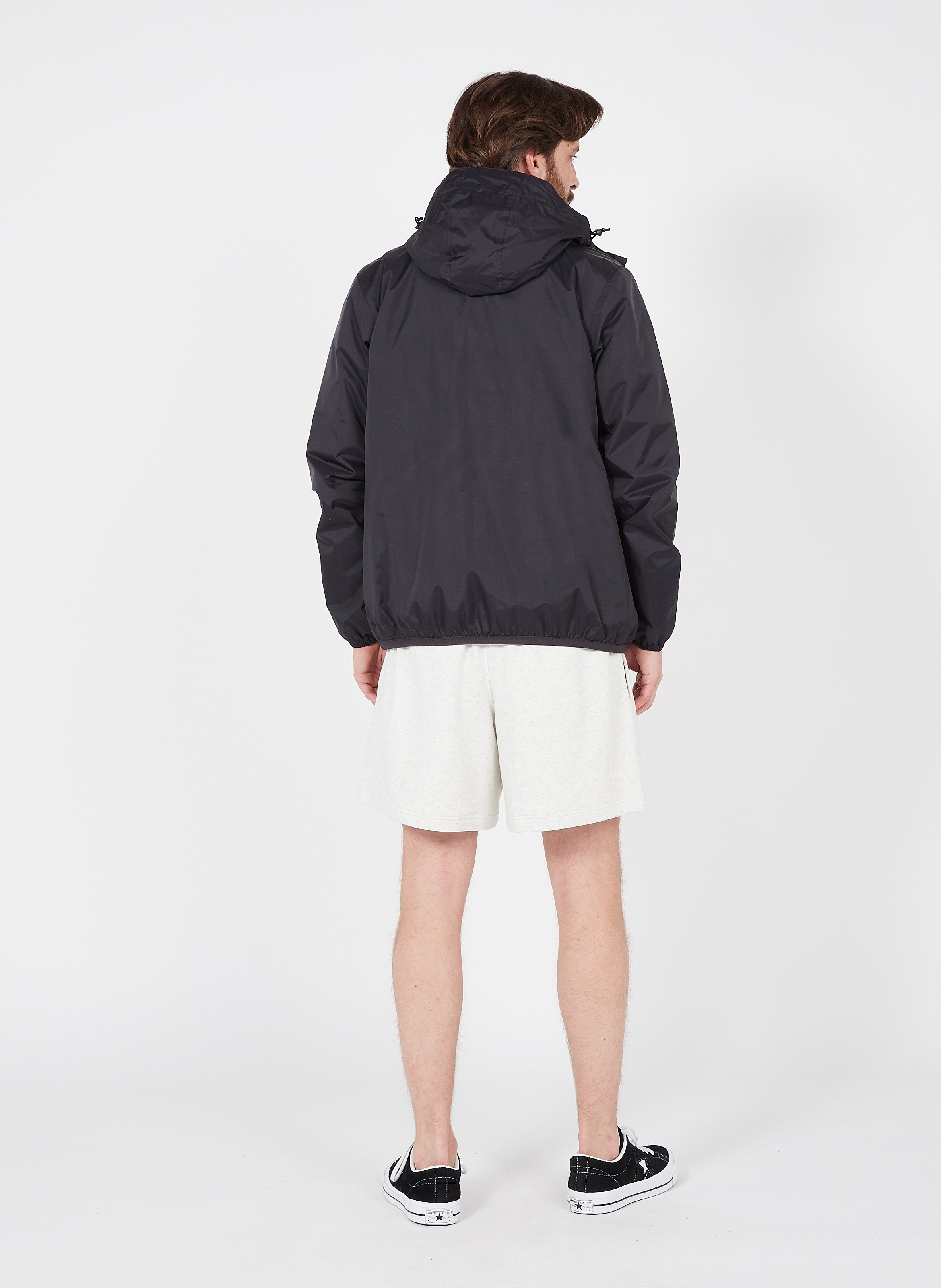 K-way Hooded Zip-up Jacket Black Pure K-way - Men | Place des Tendances