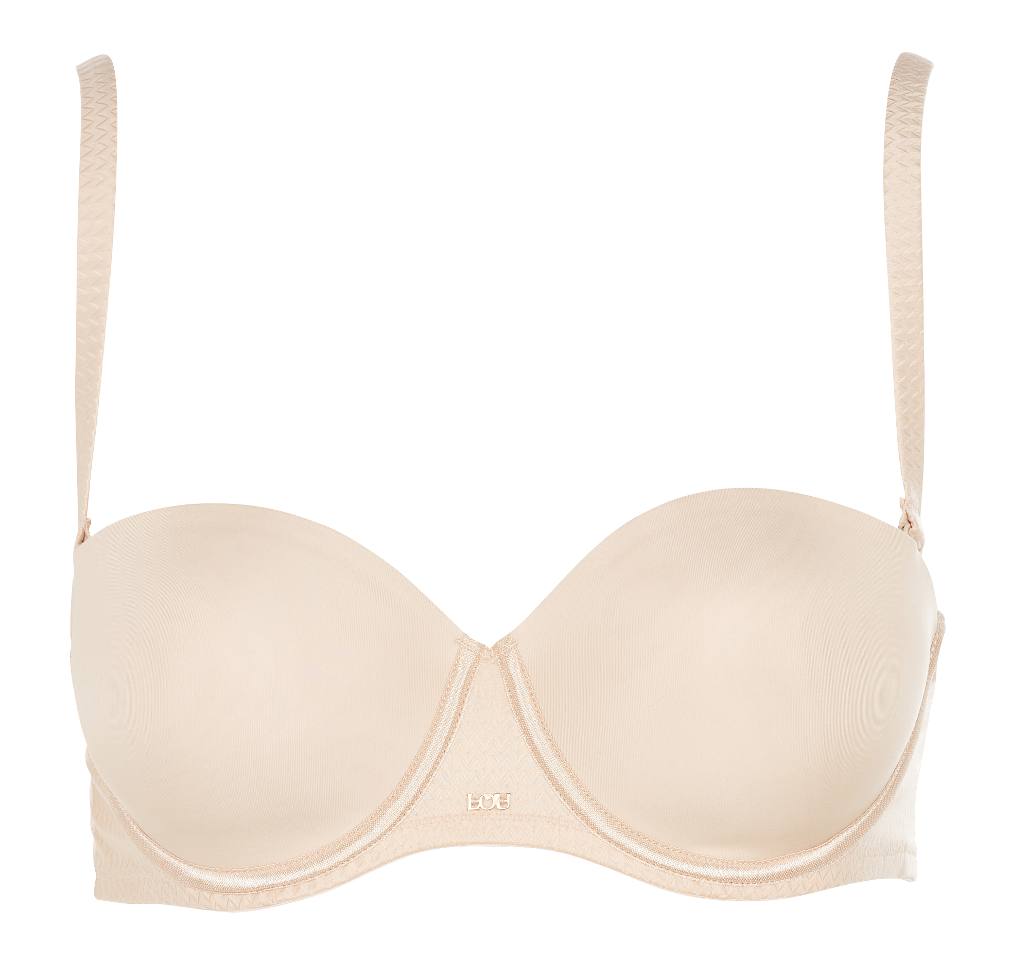 Underwired Bandeau Bra Nude Lou - Women | Place des Tendances