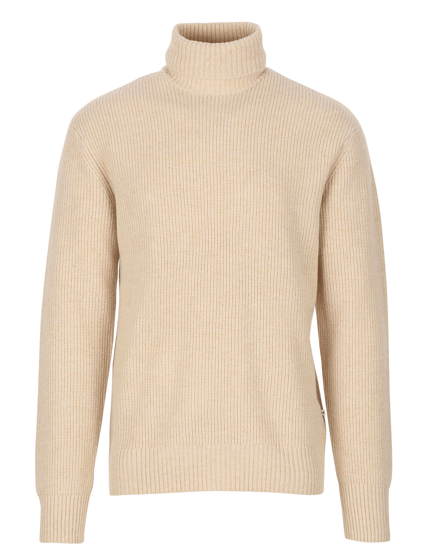 Wool Turtleneck Sweater Oyster Gray Minimum - Men | Place des Tendances