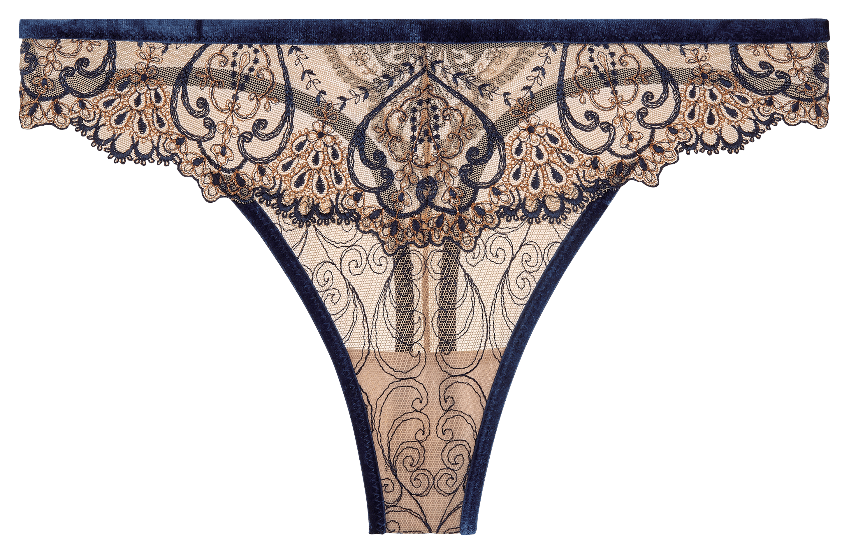 String En Coton Brodé Nightfall Aubade - Femme | Place des Tendances