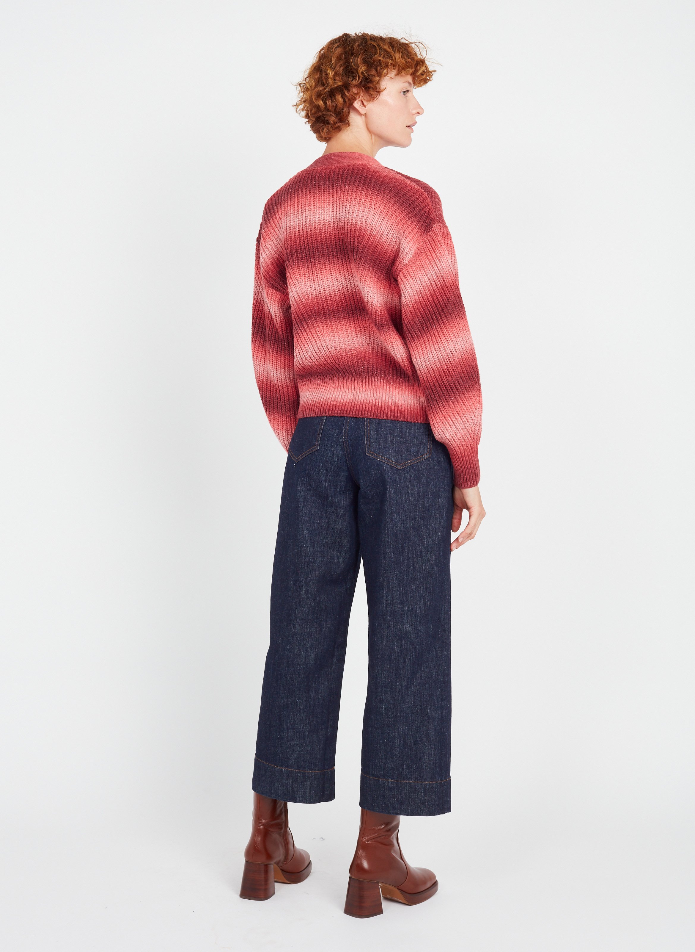 Bottines à Talons En Cuir Marron Jonak - Femme | Place des Tendances