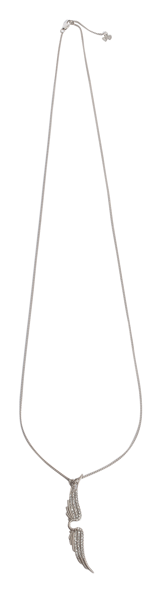 Collier Long Rock Shiny Silver Zadig&voltaire - Femme | Place des Tendances