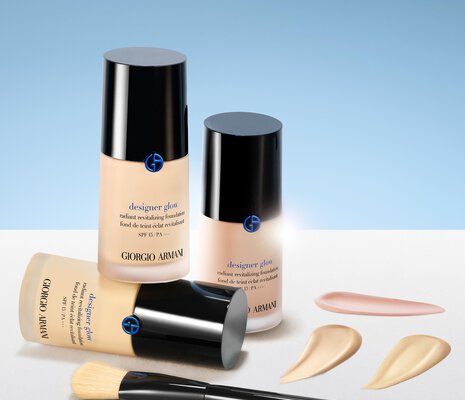DESIGNER GLOW RADIANT REVITALIZING FOUNDATION 1 ARMANI PRINTEMPS BEAUTY Place des Tendances