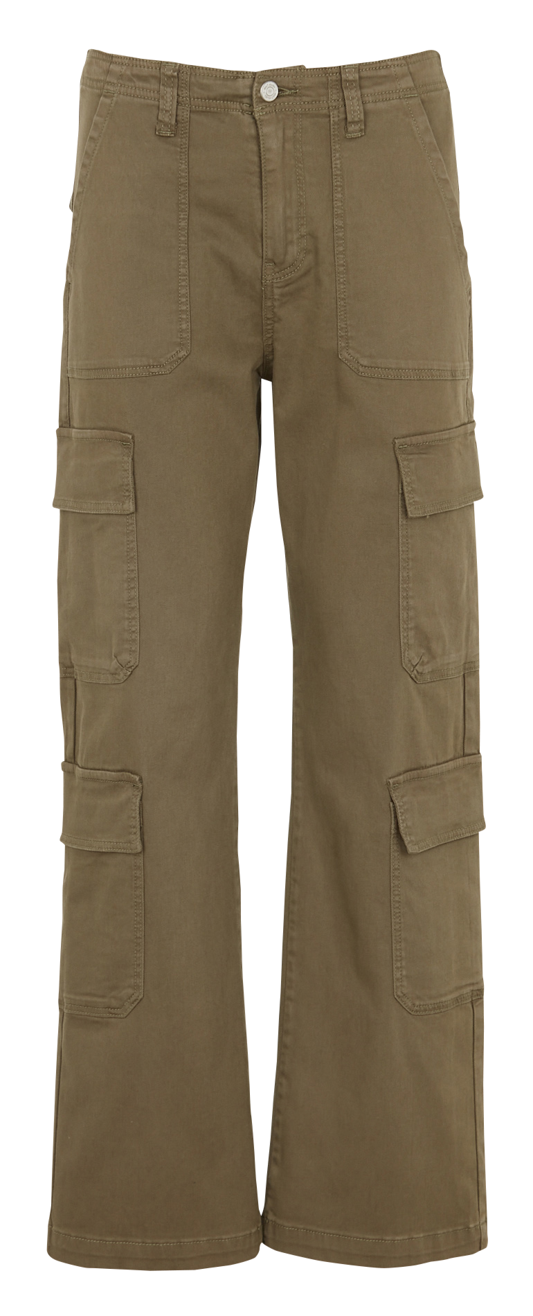 Cargo En Coton Mélangé Paper Kaki Mkt - Femme | Place des Tendances