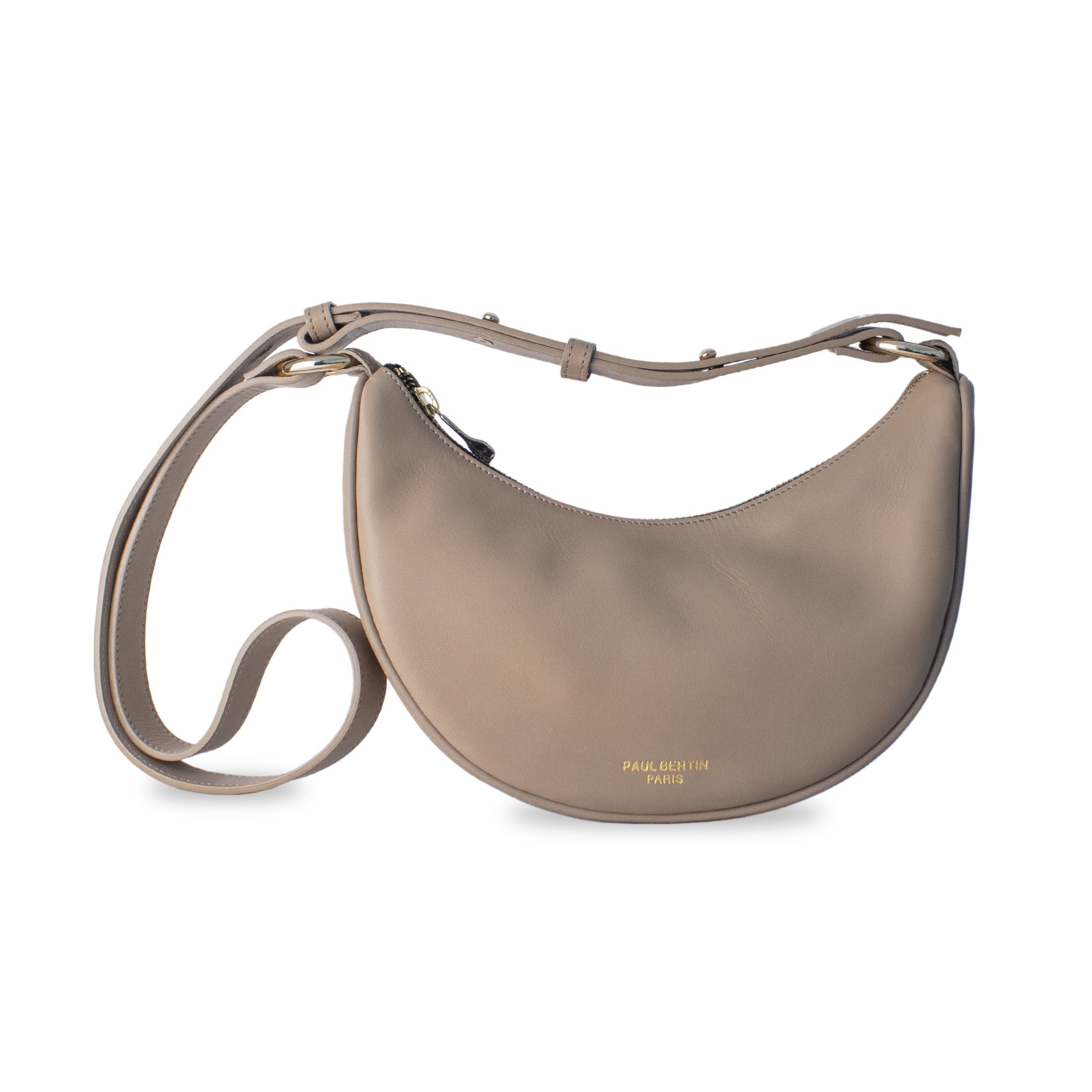 Sac cross-body en cuir Casa Taupe Paul Bertin Paris - Femme PAUL BERTIN PARIS | Place des Tendances