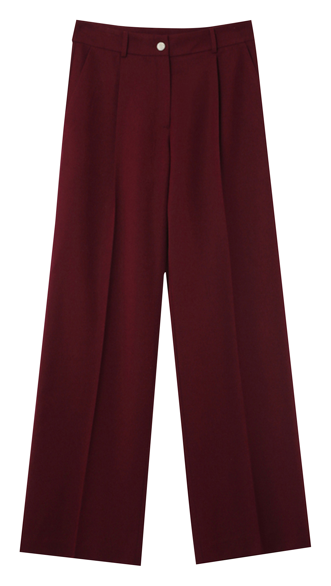 Pantalón Ancho Bordeaux Grace Et Mila - Mujer - OSCAR_22807-BORDEAUX ...