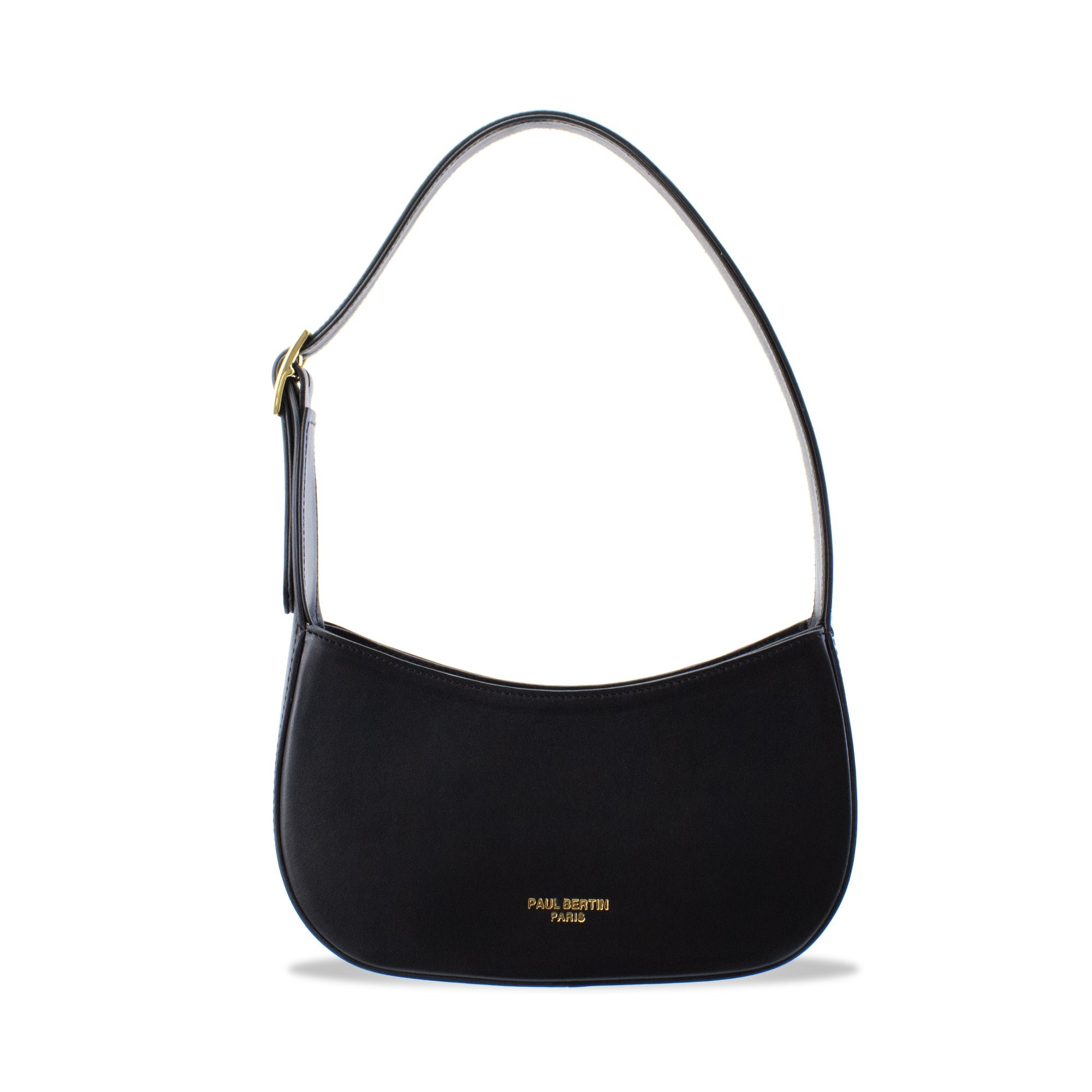 Sac baguette en cuir Bobo Noir Paul Bertin Paris - Femme PAUL BERTIN PARIS | Place des Tendances