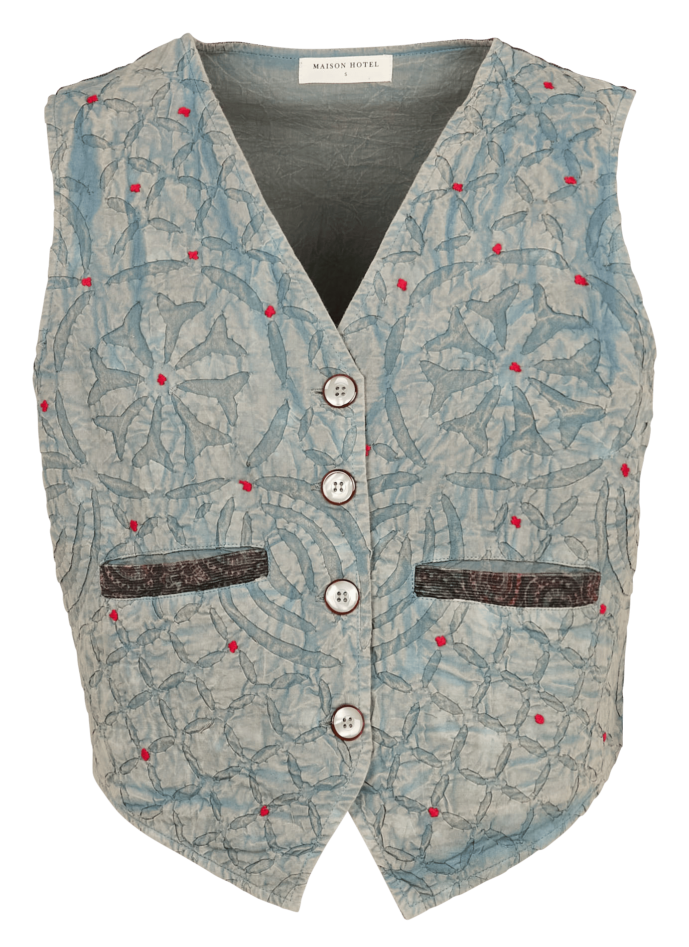 Blazer Mit Muster Misty Blue Maison Hotel - Damen - BLOSSOM FREDDIE ...