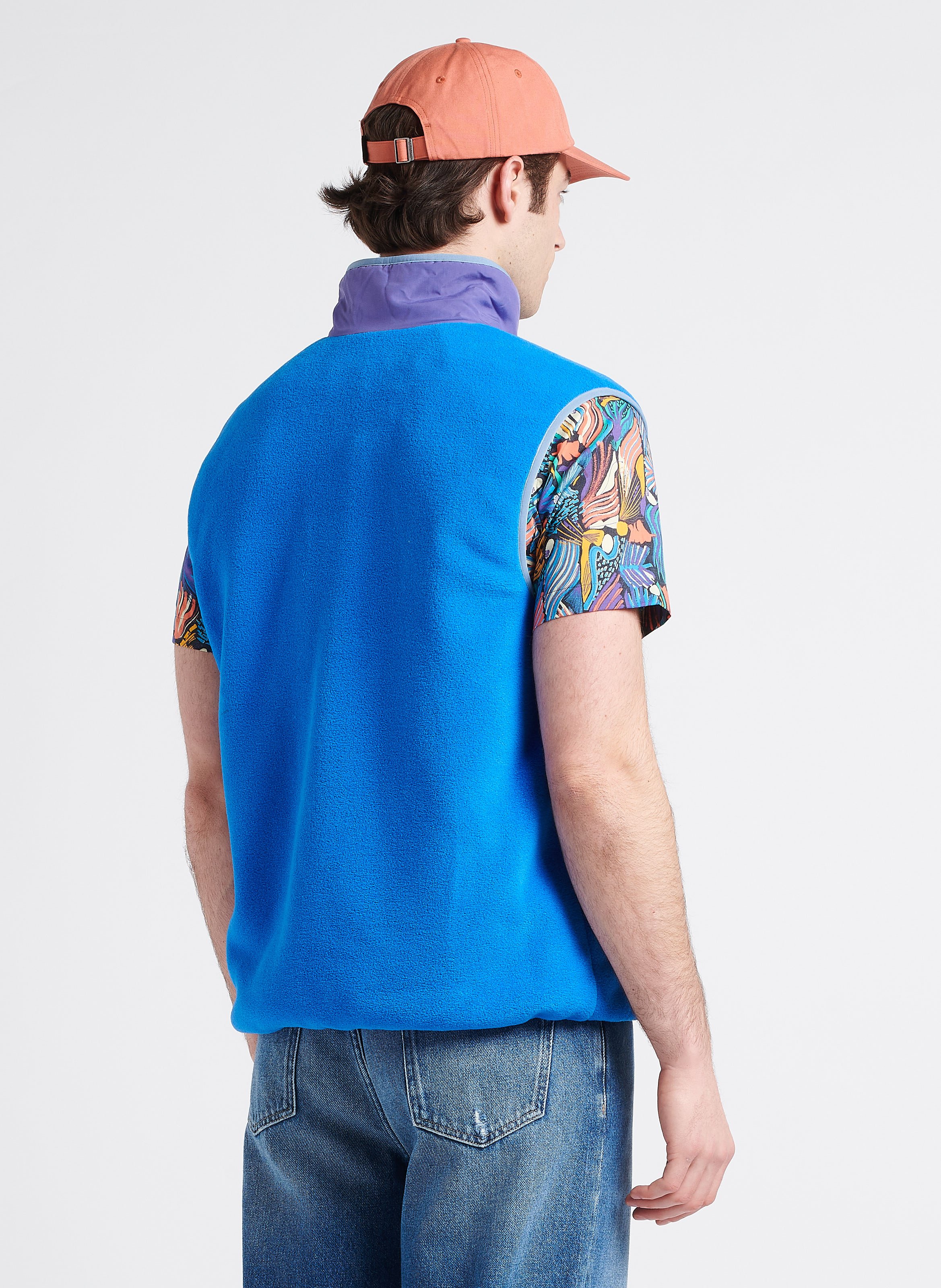 High-neck Fleece Bayou Blue Patagonia - Men | Place des Tendances