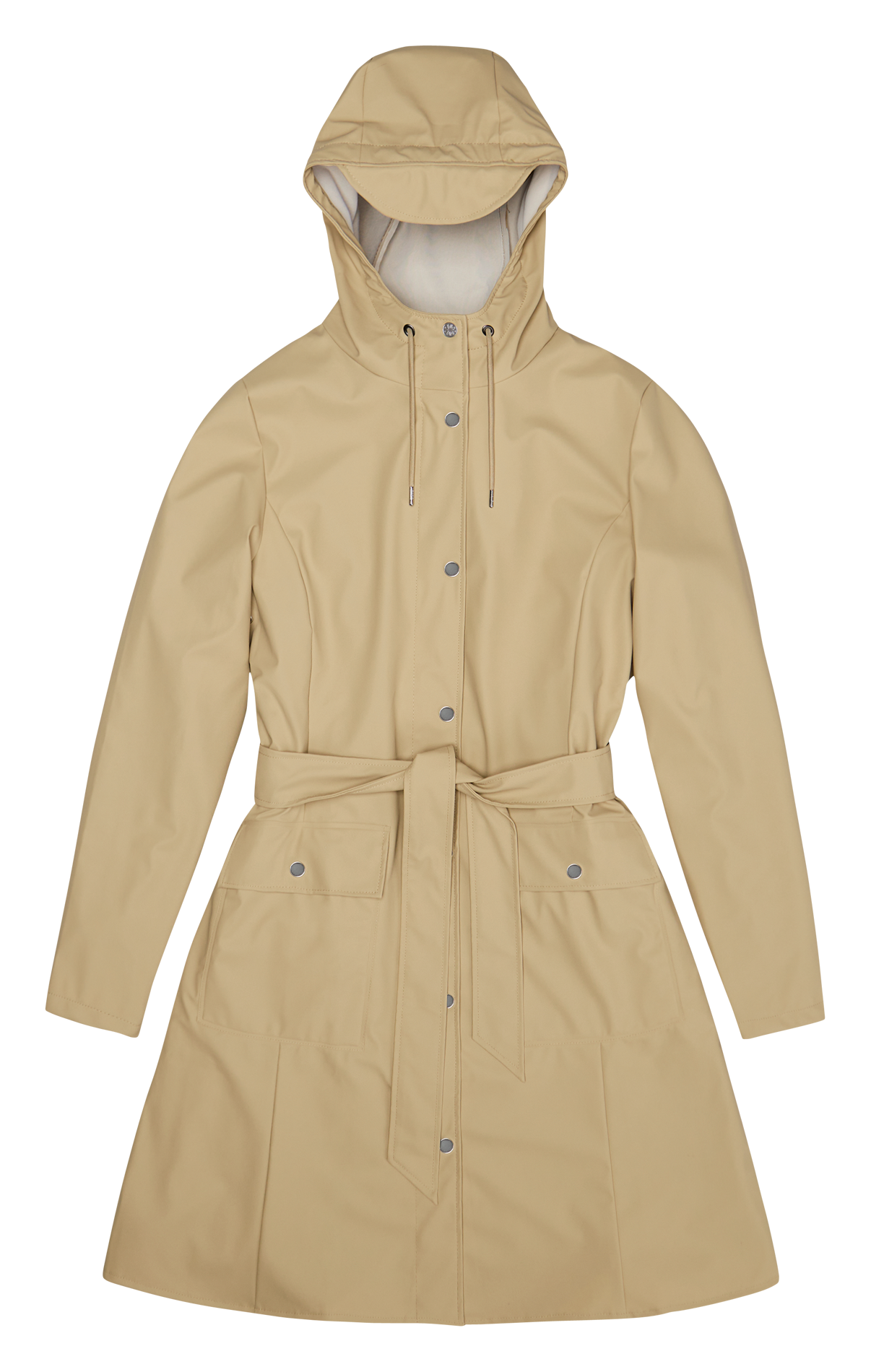 Hooded Raincoat Sand Rains - Women | Place des Tendances