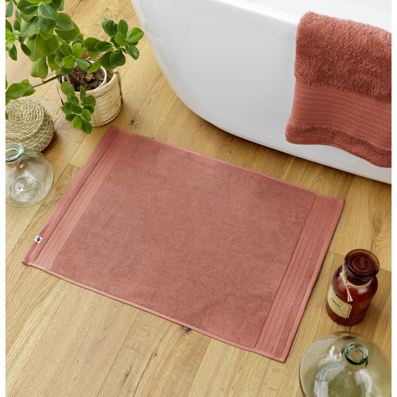 Tapis de bain 100% coton peigné Multicolore L'effet papillon - Maison ...