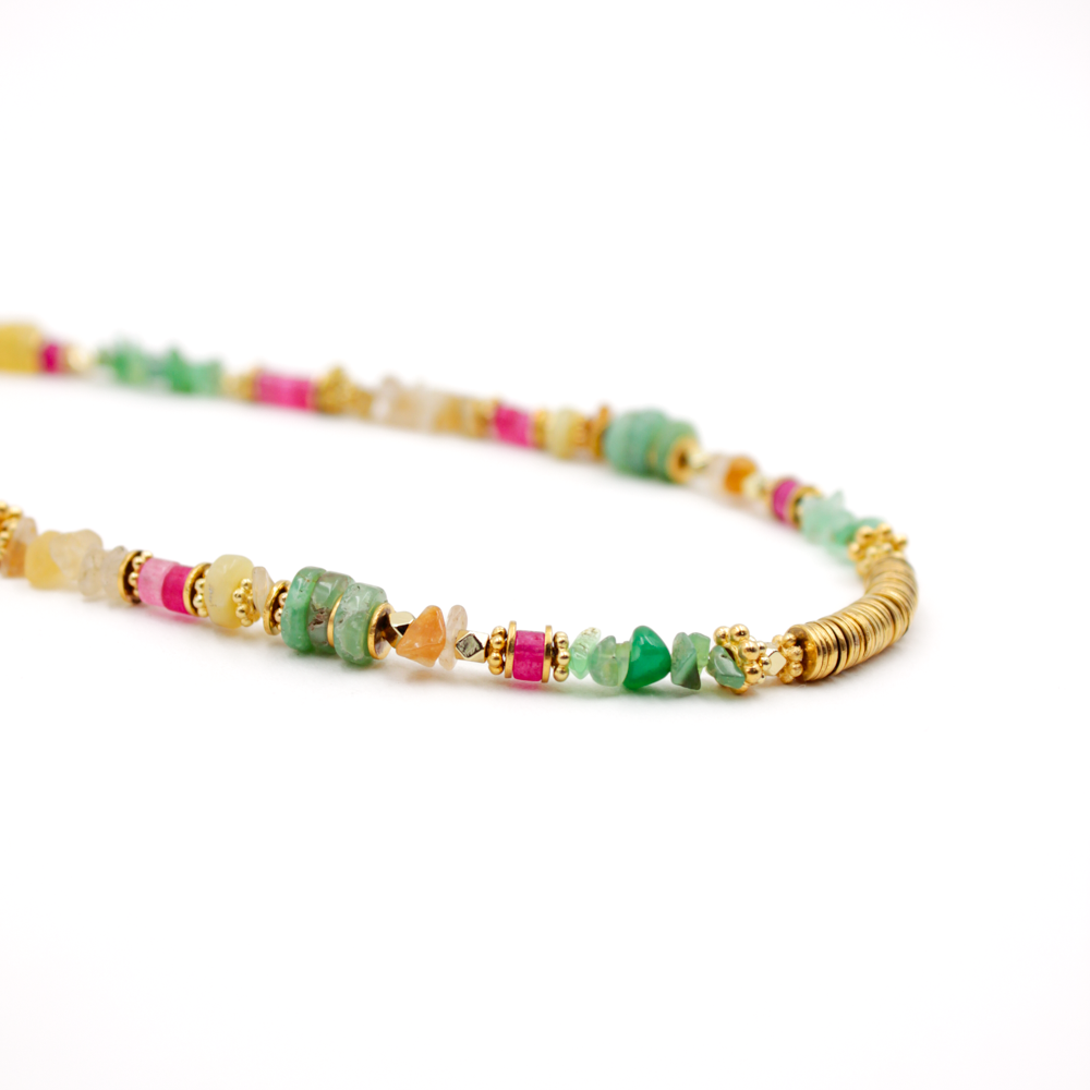 Collier crunchs heishi - frida DorÉ L'atelier Des Dames - Femme 25SS63 ...