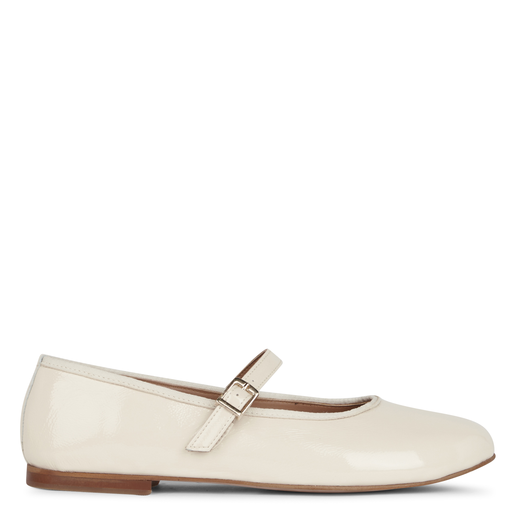 Bailarinas De Charol De Cuero Ver Ecru Mellow Yellow - Mujer - Espana