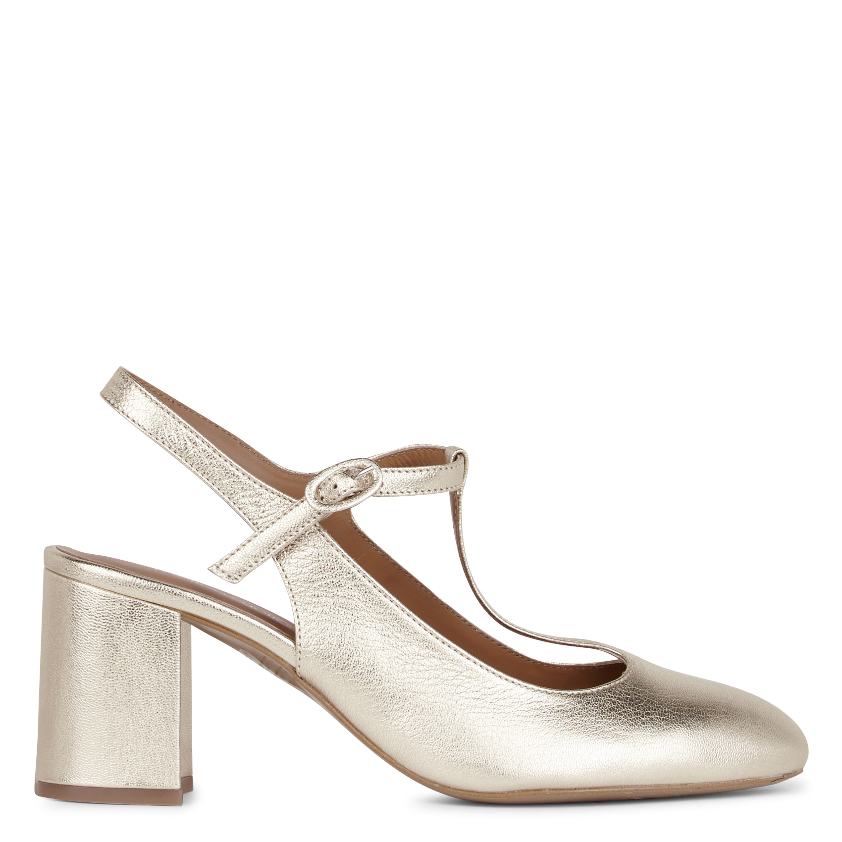 Metallische lederpumps Met platine Mellow Yellow - Damen 16 38 396 0738 ...