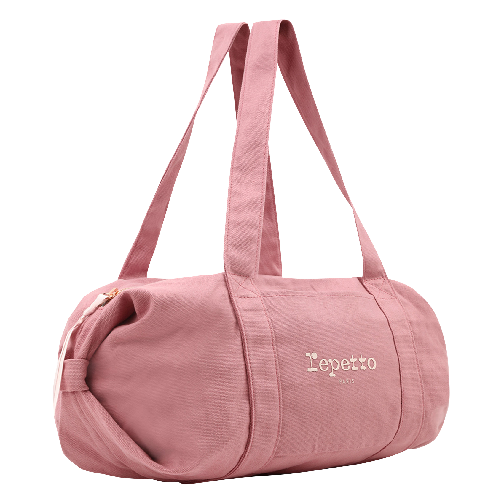 Medium Cotton Duffel Bag Blush Repetto - Women | Place des Tendances