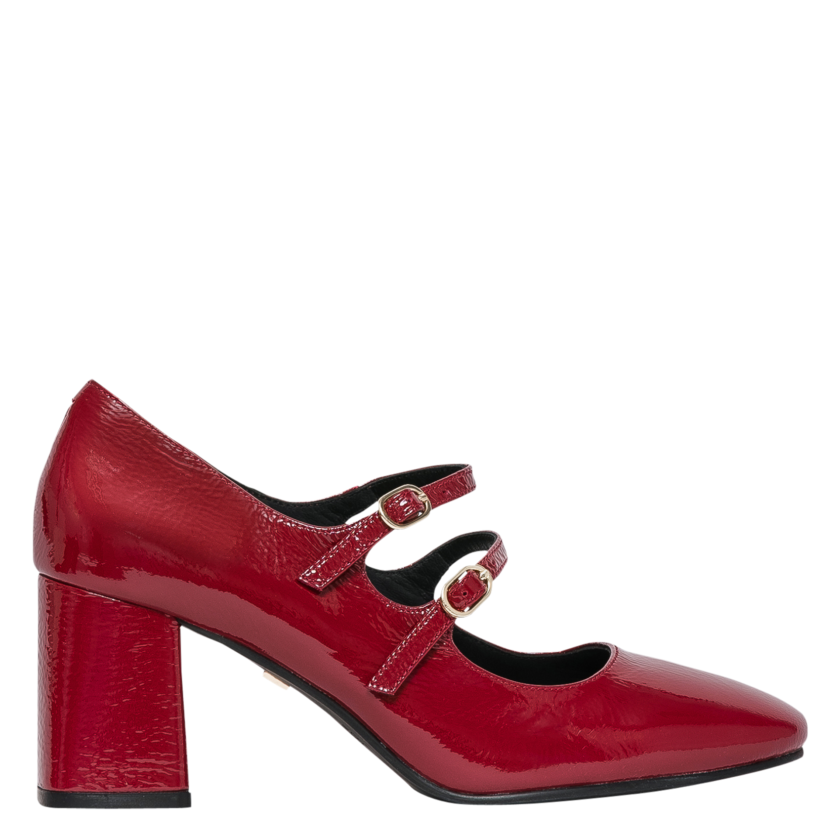 Heeled Patent Leather Mary Janes Rouge Bocage - Women - 20 38 475 0246 ...