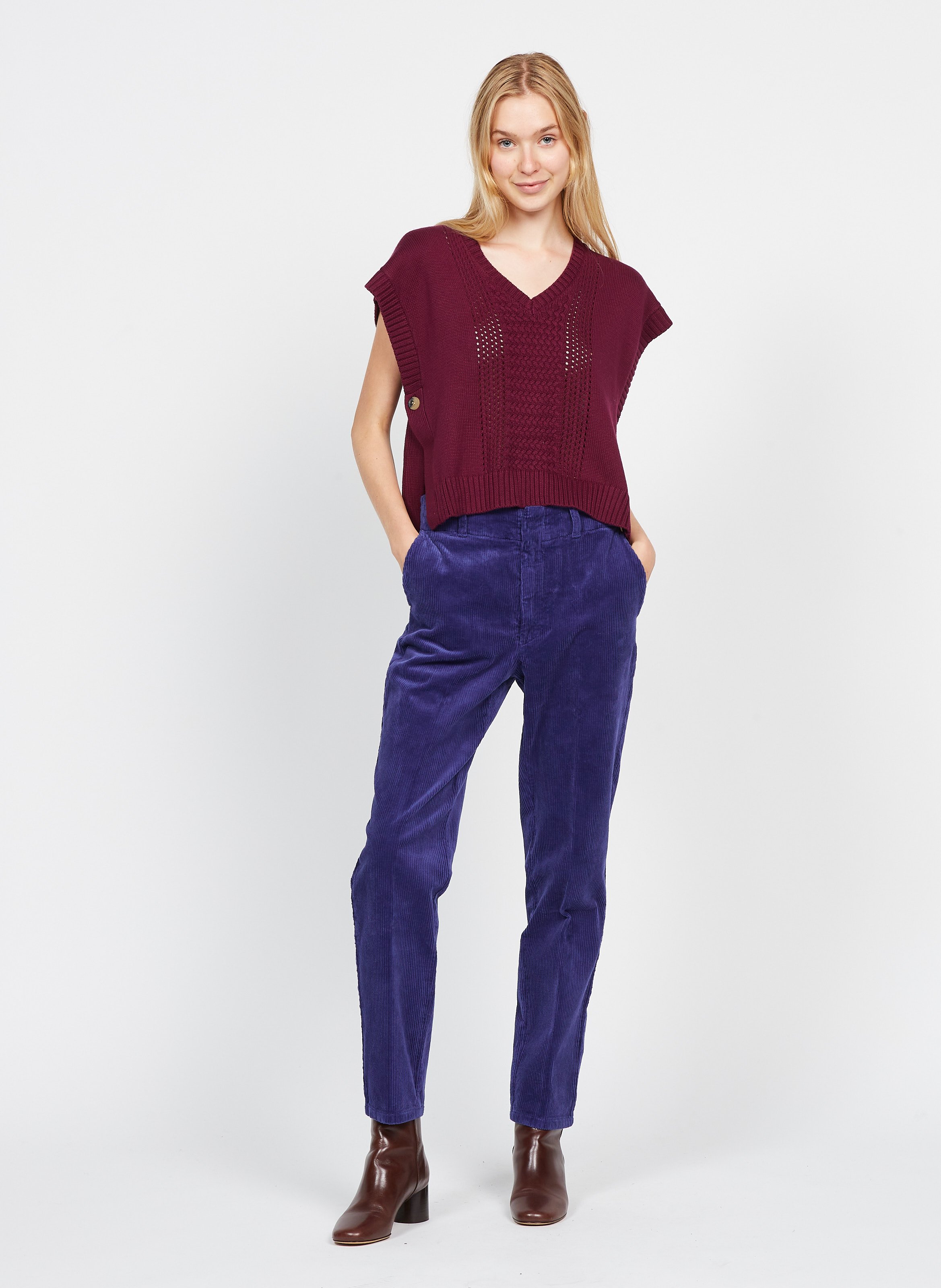 Rechte Ribbroek Pacifique Lab Dip - Dames | Place des Tendances