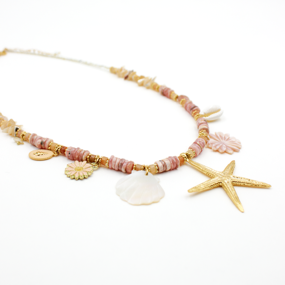 Collier heishi grigris - elsa DorÉ L'atelier Des Dames - Femme 25SS68 ...