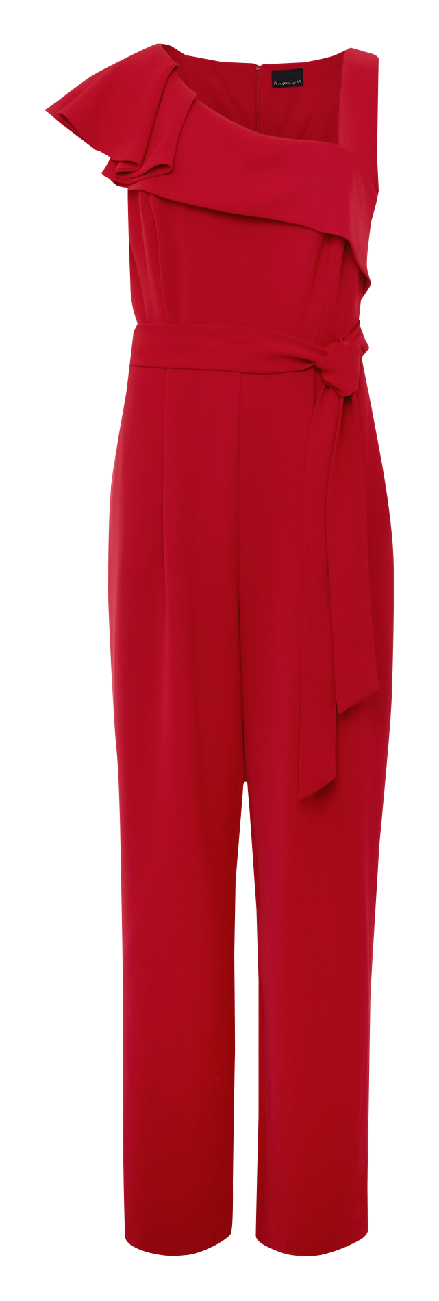 Wide-leg Ruffled Jumpsuit Red Phase Eight - Women | Place des Tendances