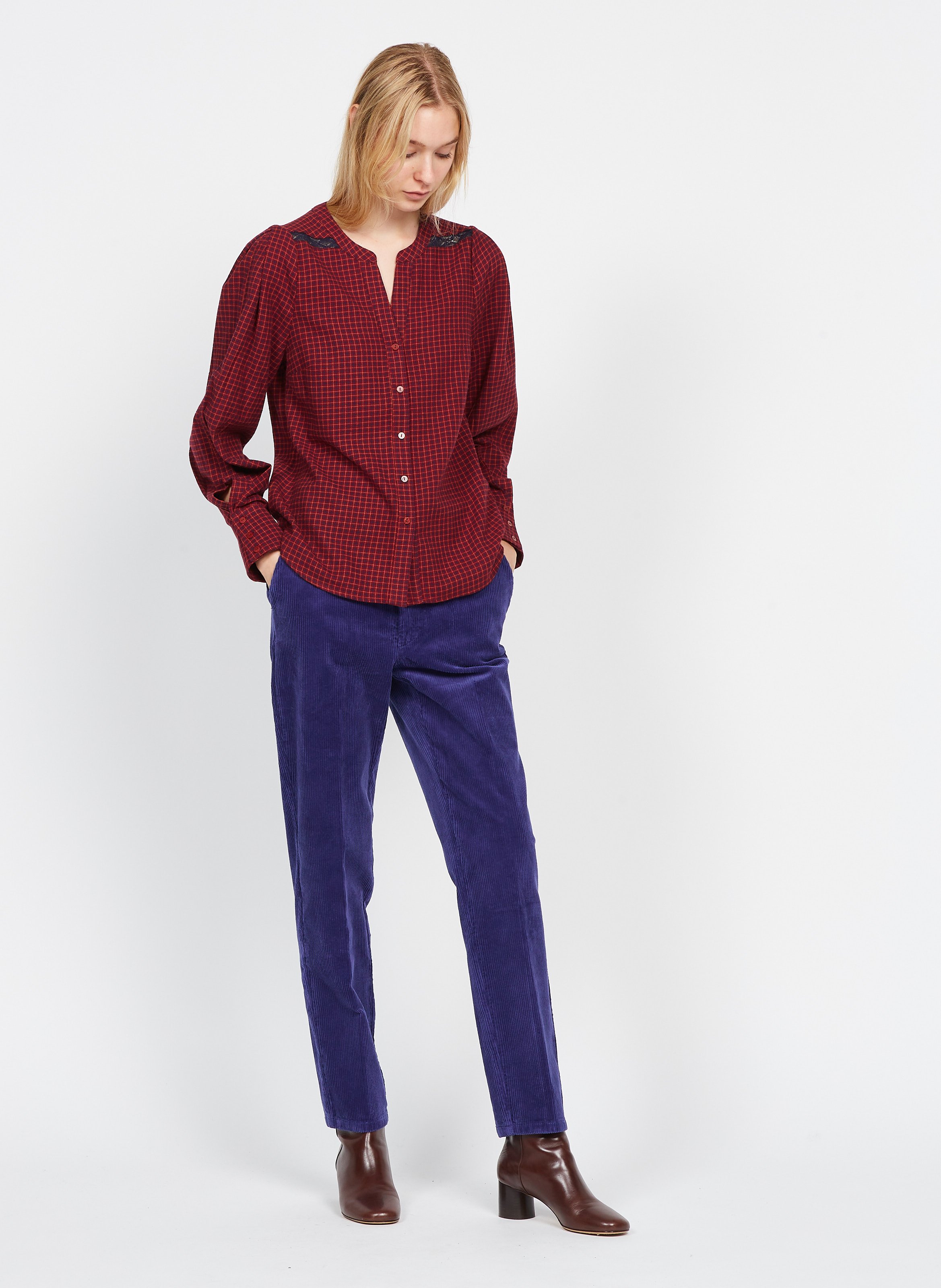 Rechte Ribbroek Pacifique Lab Dip - Dames | Place des Tendances