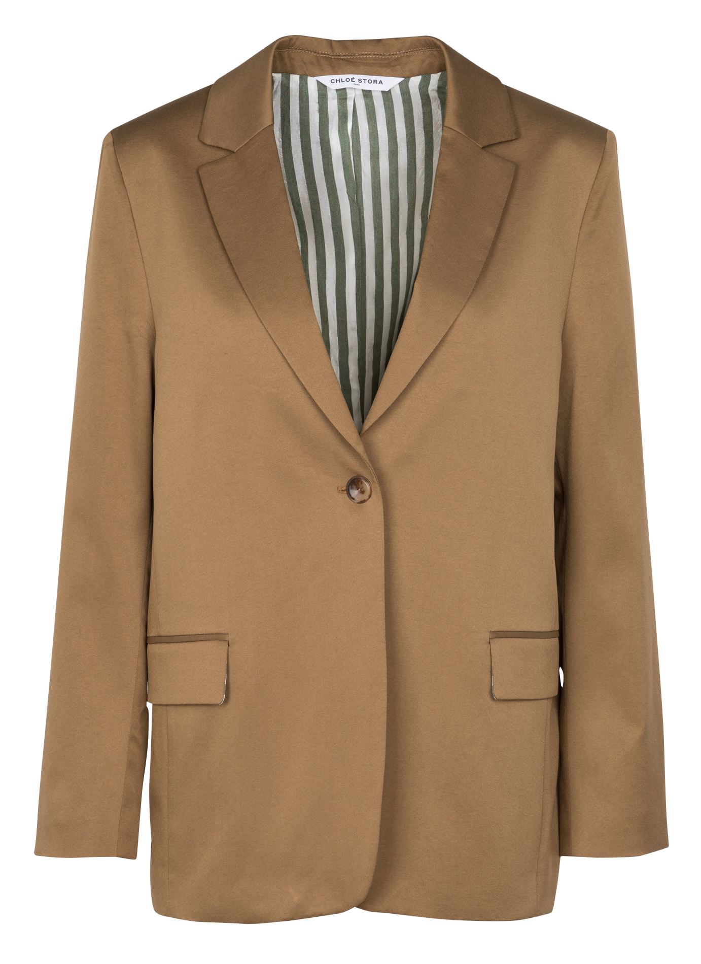 Tailored Jacket Bronze Chloe Stora - Women | Place des Tendances