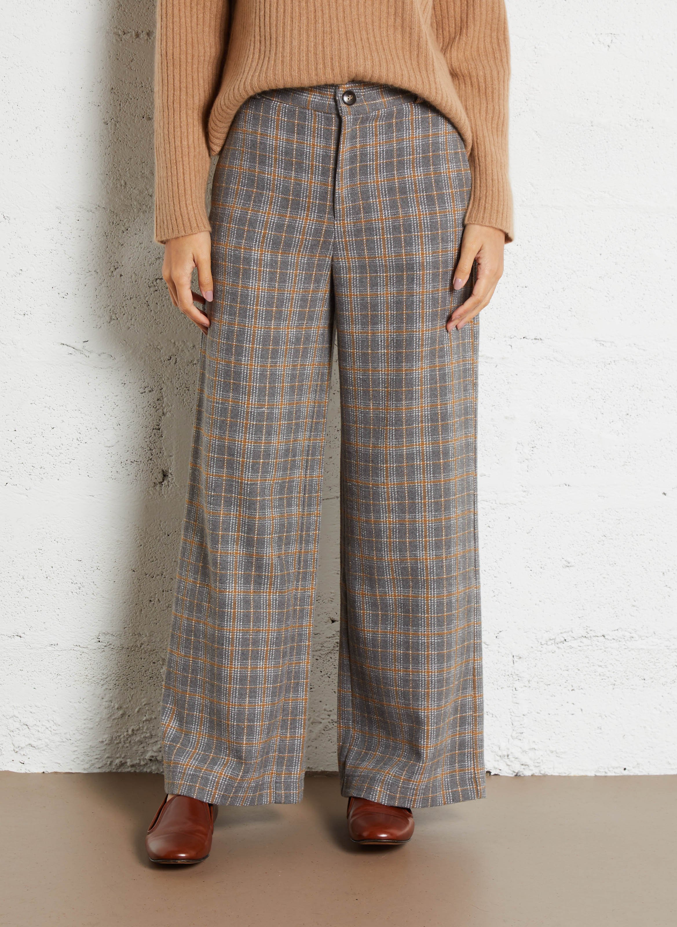 Grey cigarette pants store