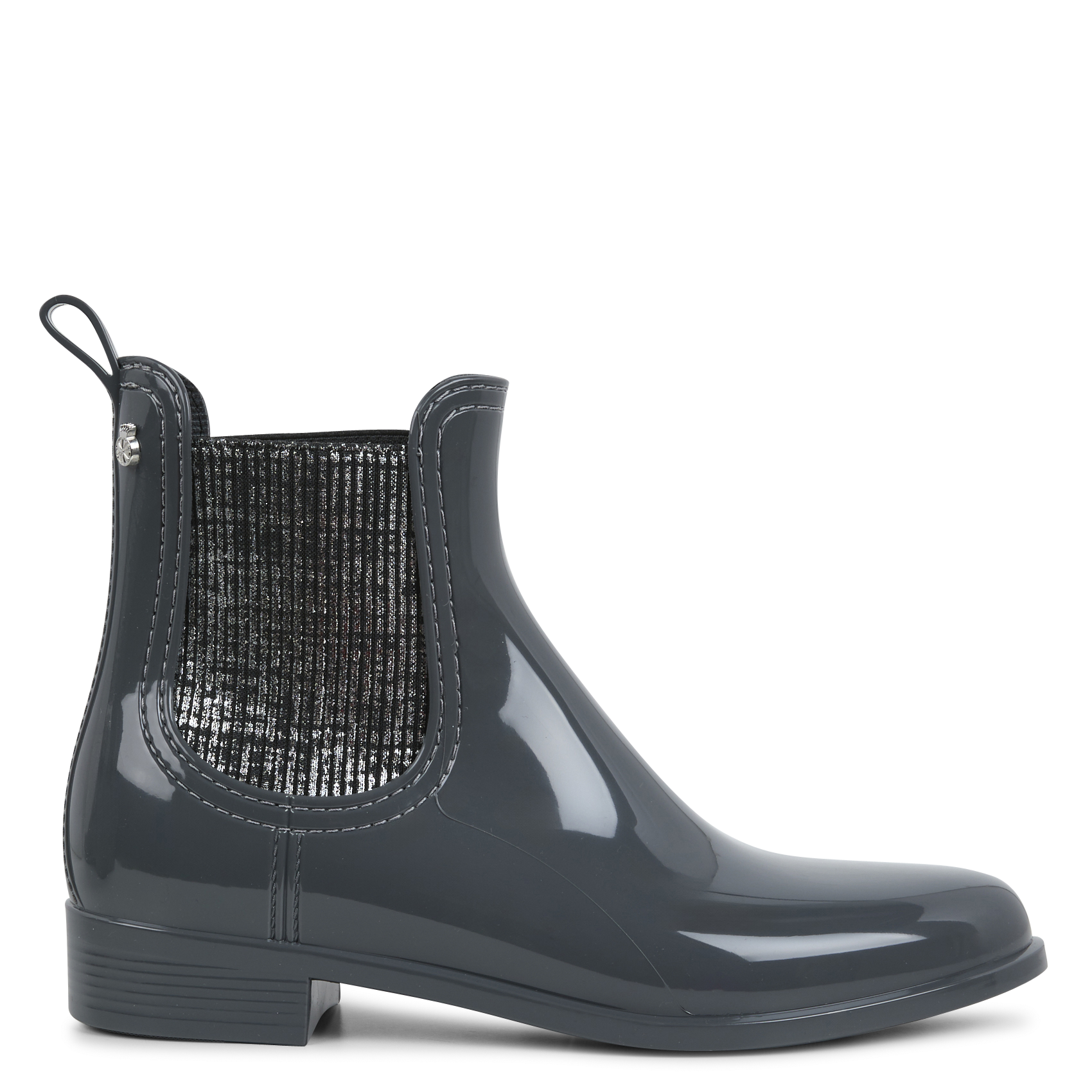 Bottines chelsea à talons Aine Grey Lemon Jelly - Femme 10022415 ...