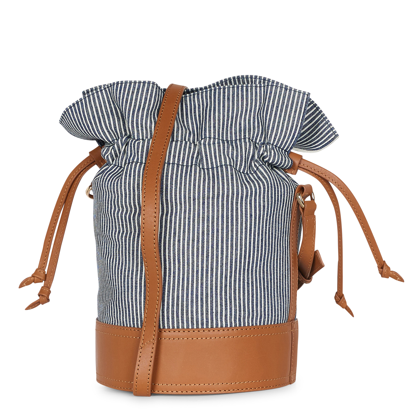 Gestreepte, Stoffen Buideltas Marine Pablo - Dames | Place des Tendances