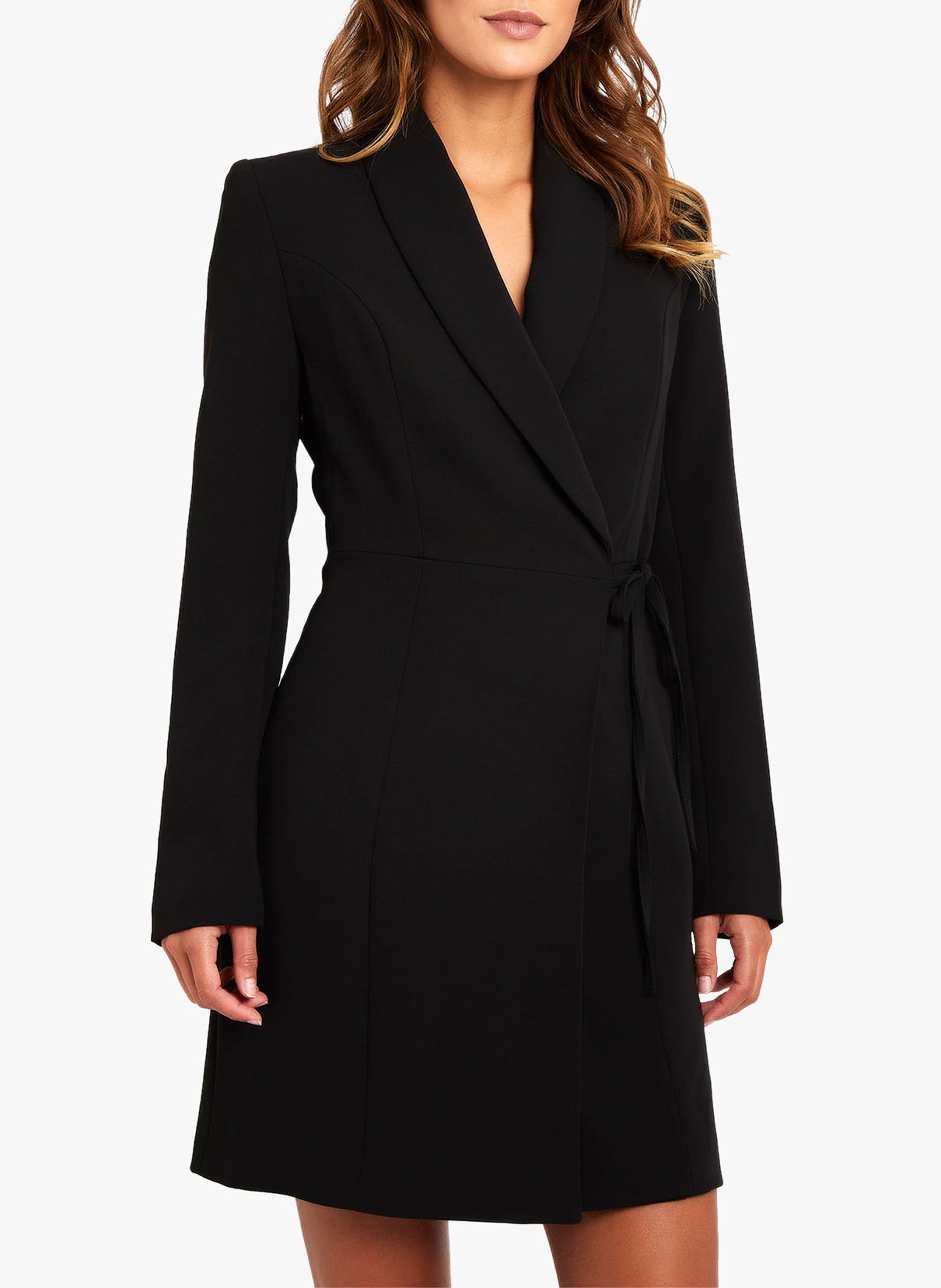Robe Courte Croisée Noir Kookai - Femme | Place des Tendances