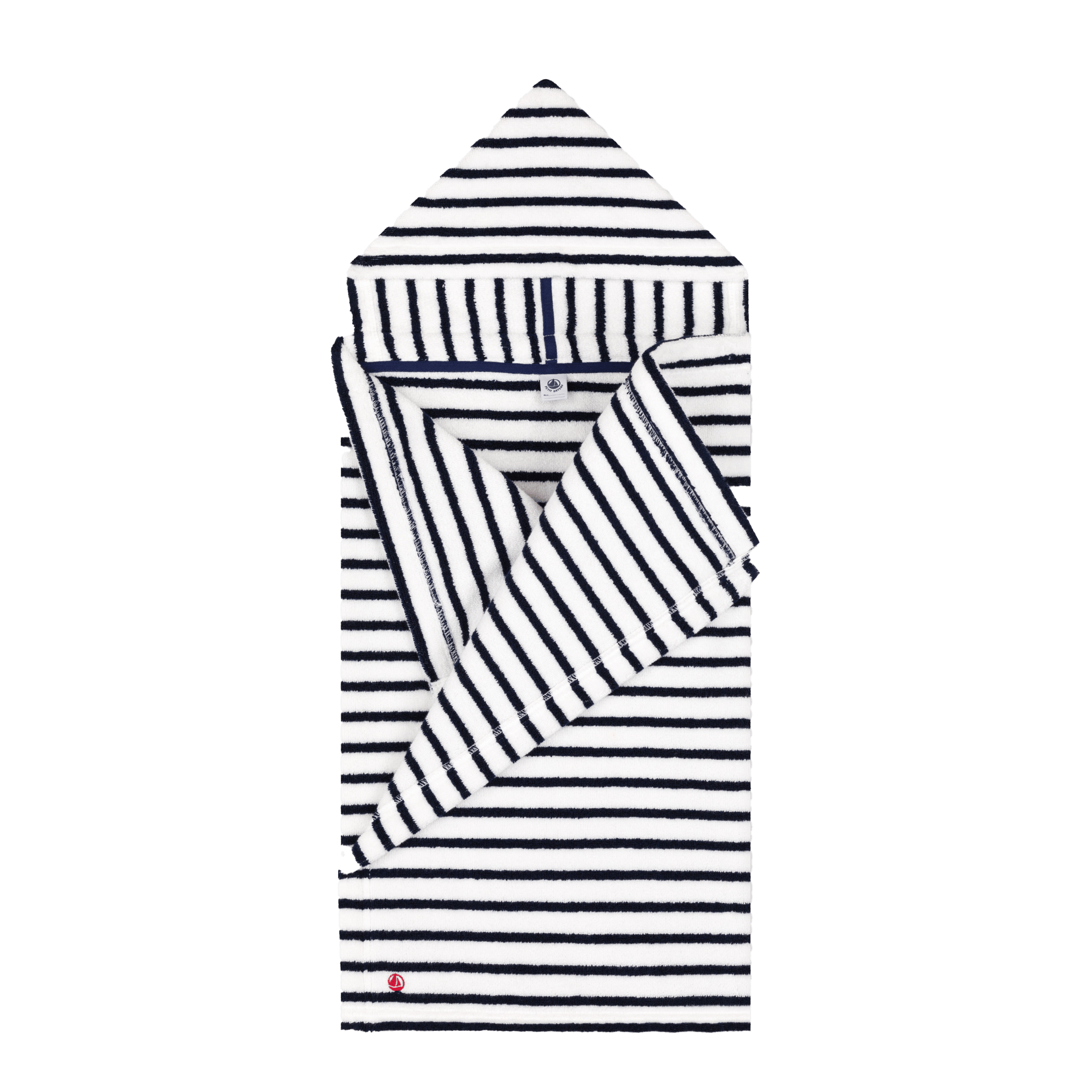 Cape De Bain à Rayures En Coton Lait Medieval Petit Bateau - Enfant ...