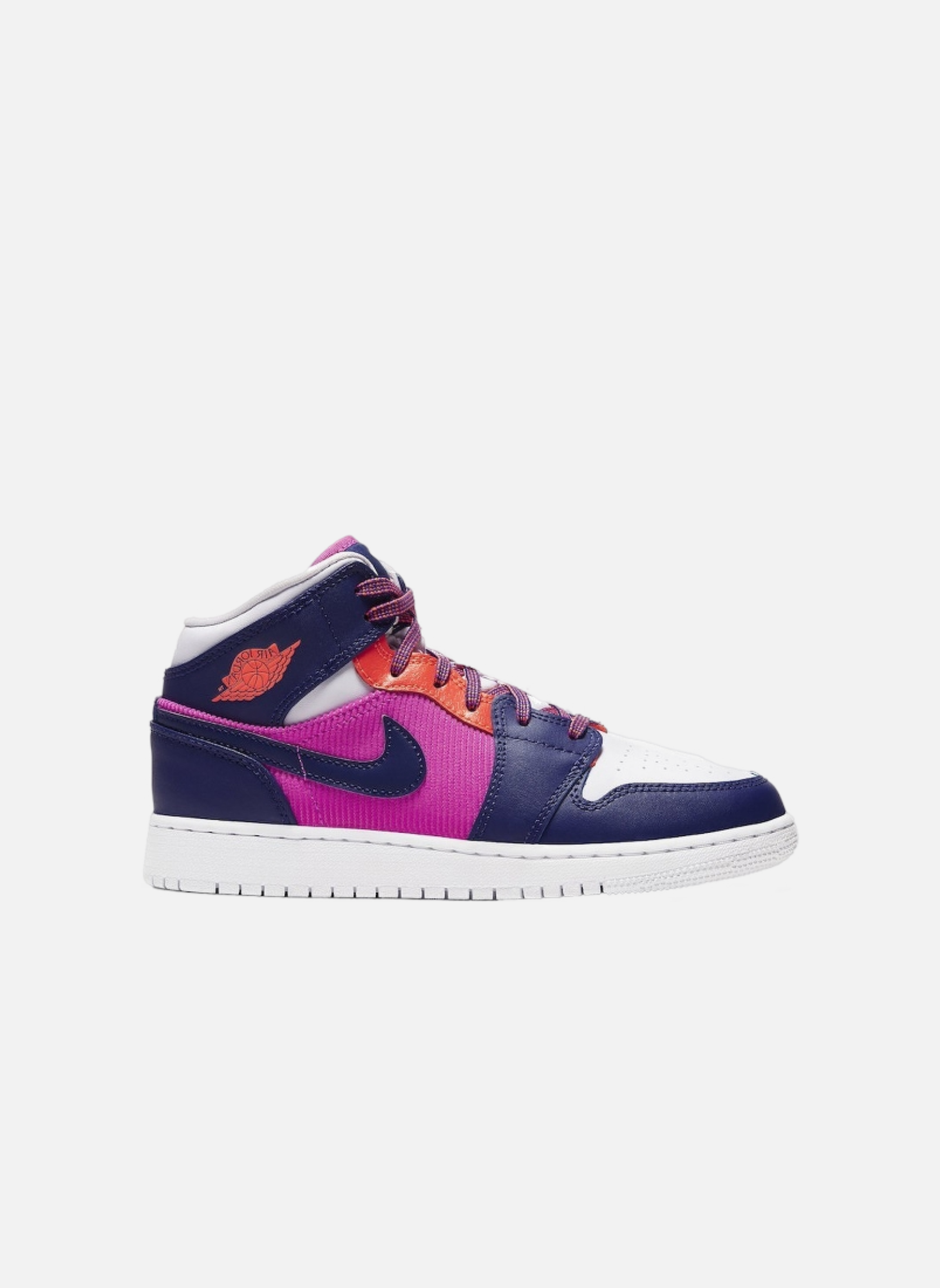 Air jordan 1 mid fire pink barely grape Fire pink/barely grape-hyper c ...