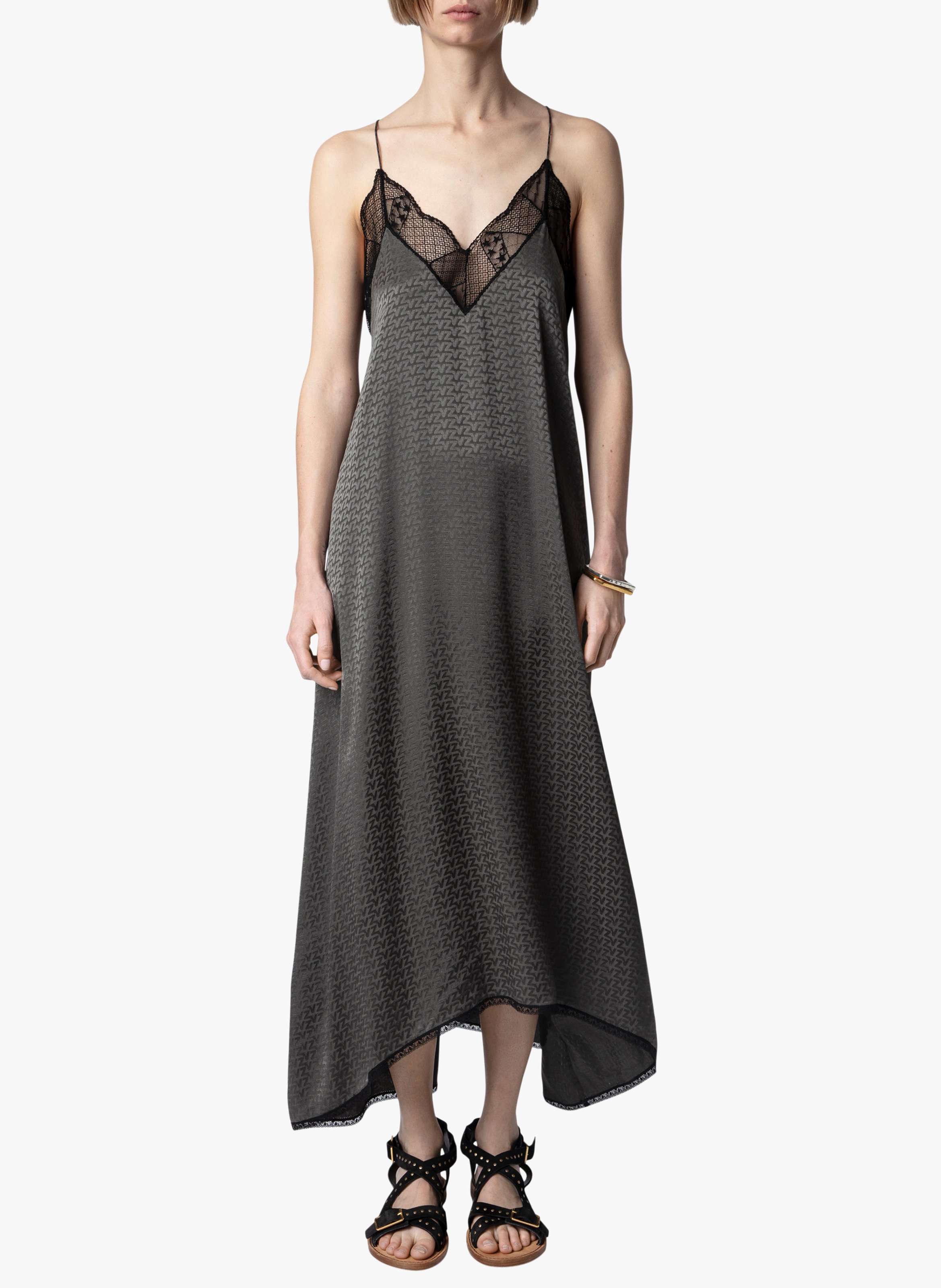 Long Silk Dress Elephant Zadig&voltaire - Women | Place des Tendances