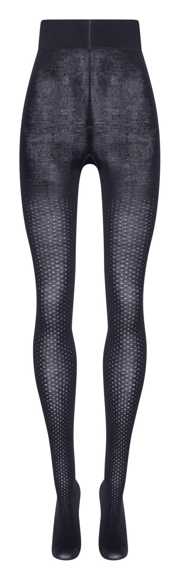 Collants En Laine Mélangée Deep Night Wolford - Femme