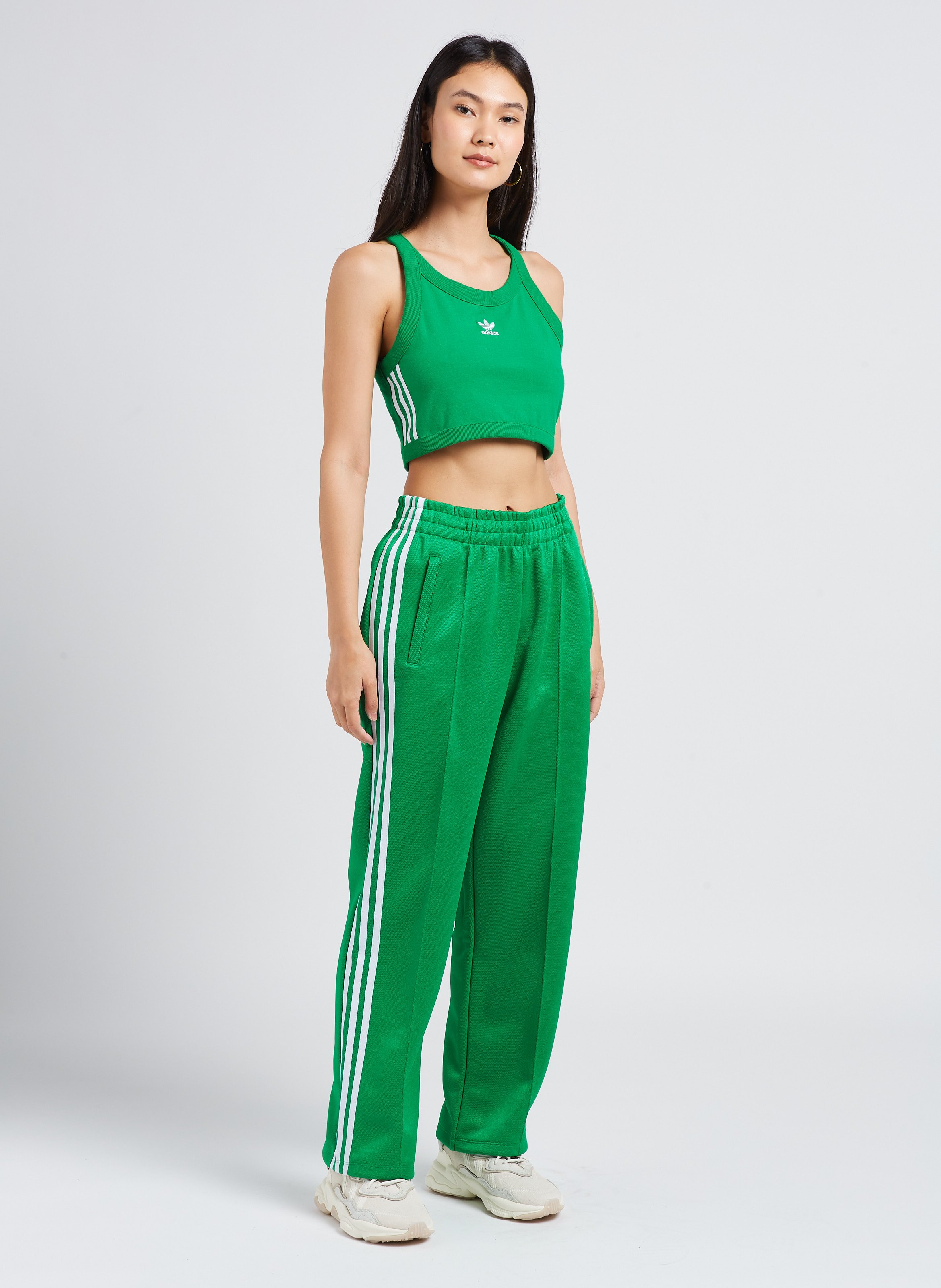 Track Pants Green Adidas - Women | Place des Tendances