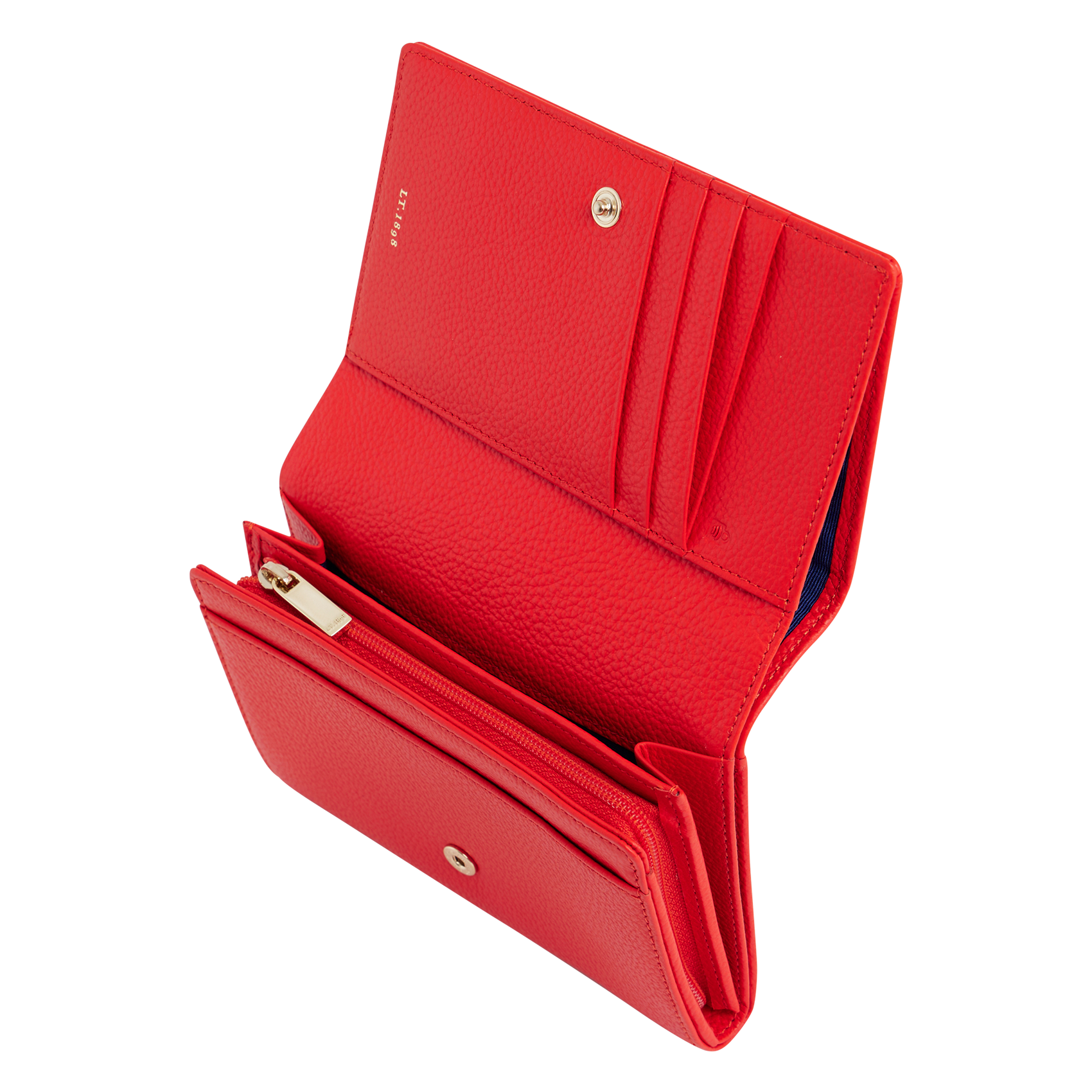 Portefeuille En Cuir Monogramme Mercure Le Tanneur - Femme | Place des ...