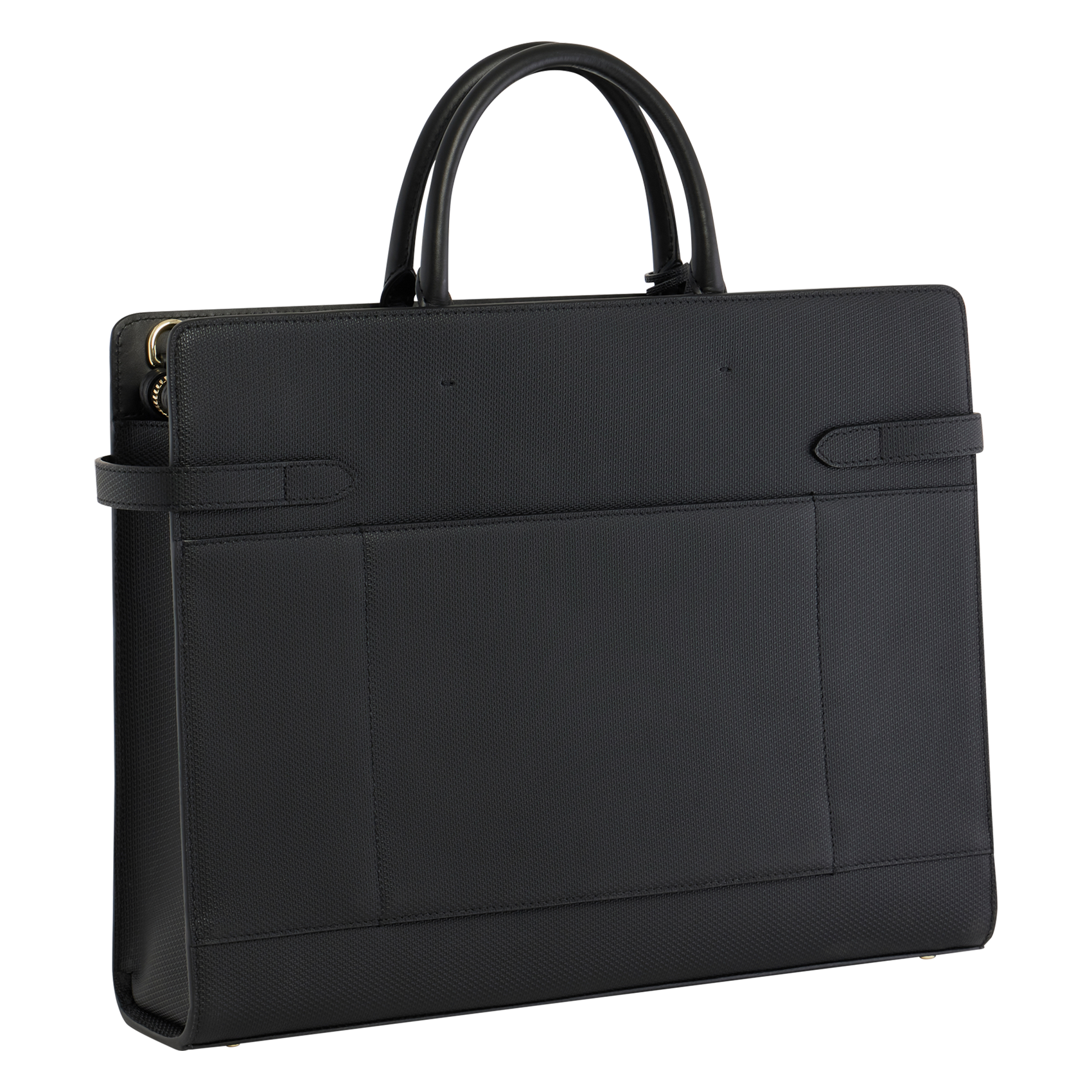 Vaarsleren Aktetas Met Monogram Noir 1 Le Tanneur - Dames | Place des ...