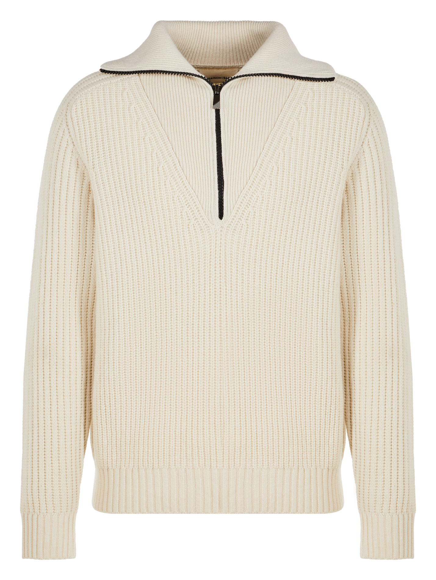 Wollen Schipperstrui Ecru Saison 1865 - Heren | Place des Tendances