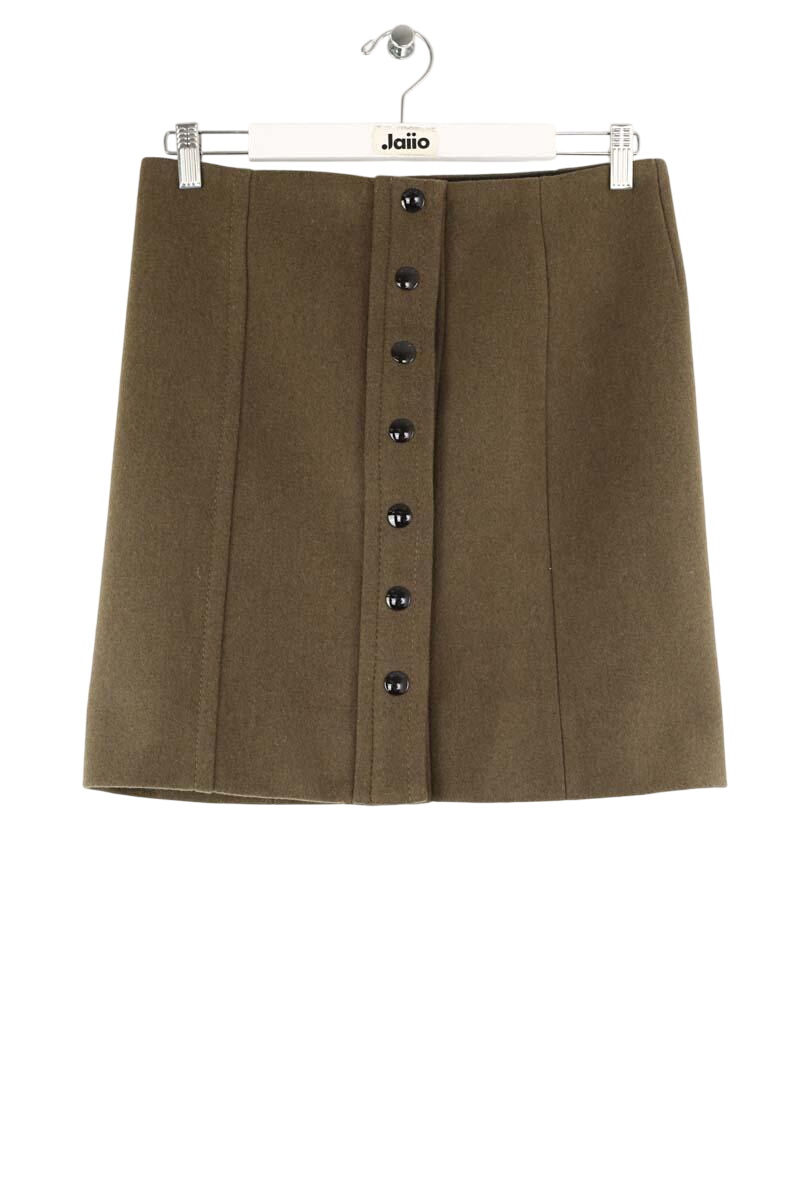 Mini jupe en laine Kaki Sonia Rykiel - Seconde Main - Femme 039120001 | Place des Tendances