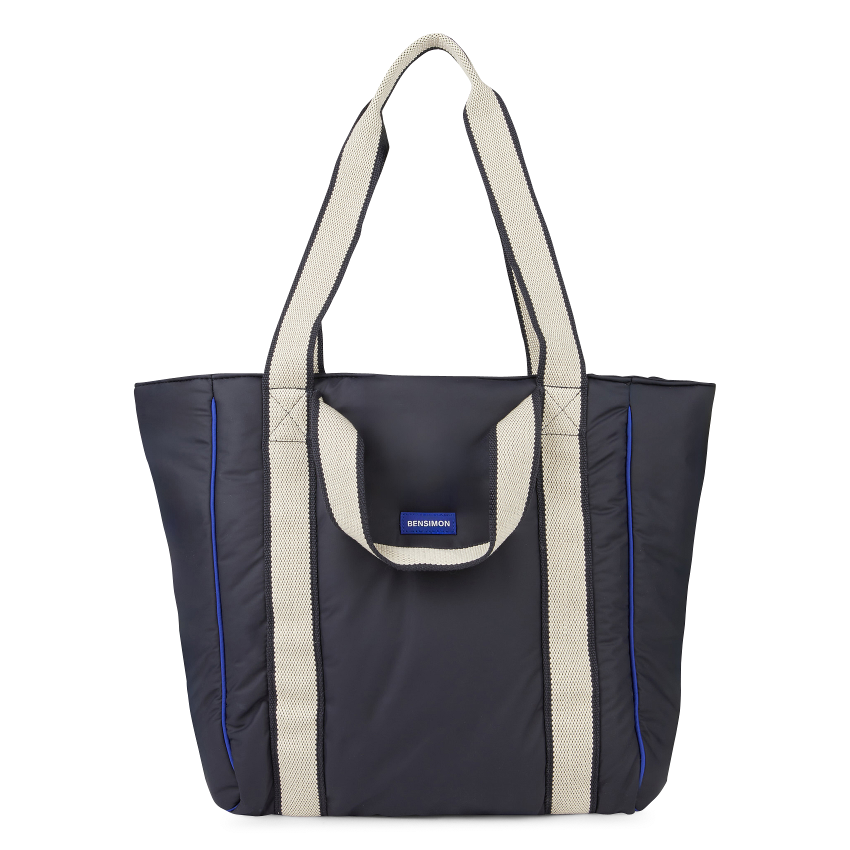 Block Color Shopping Bag Marine Bensimon - Women - F19577C49224-0516 ...