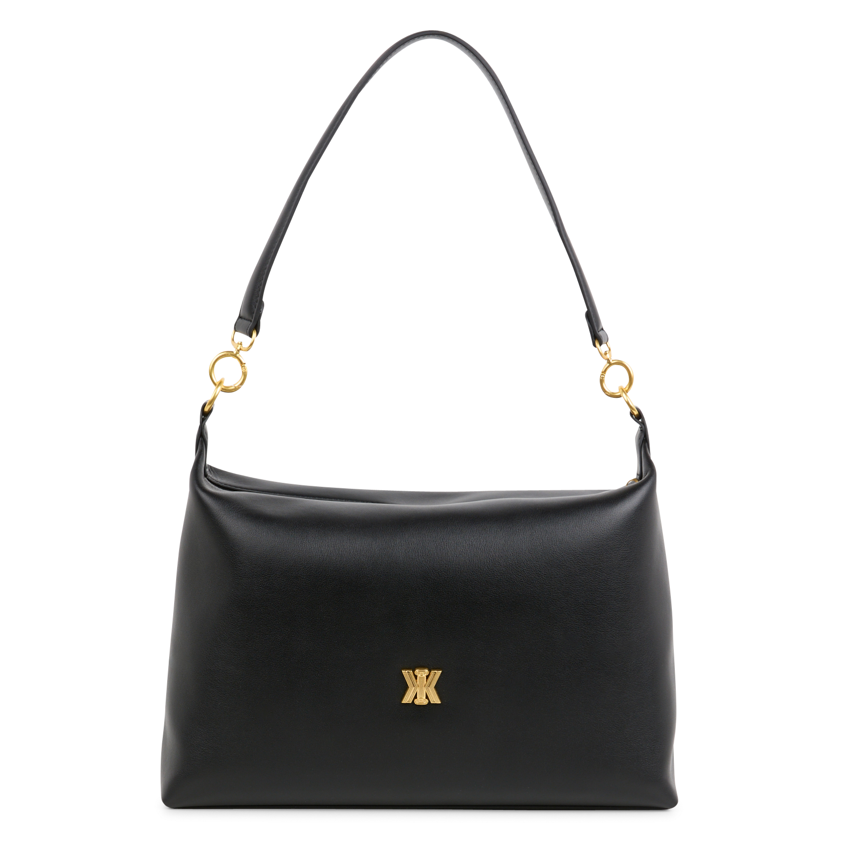 Leather Clutch Bag Black Kassandre Paris - Women - ATHENA-BLACK-BLACK ...