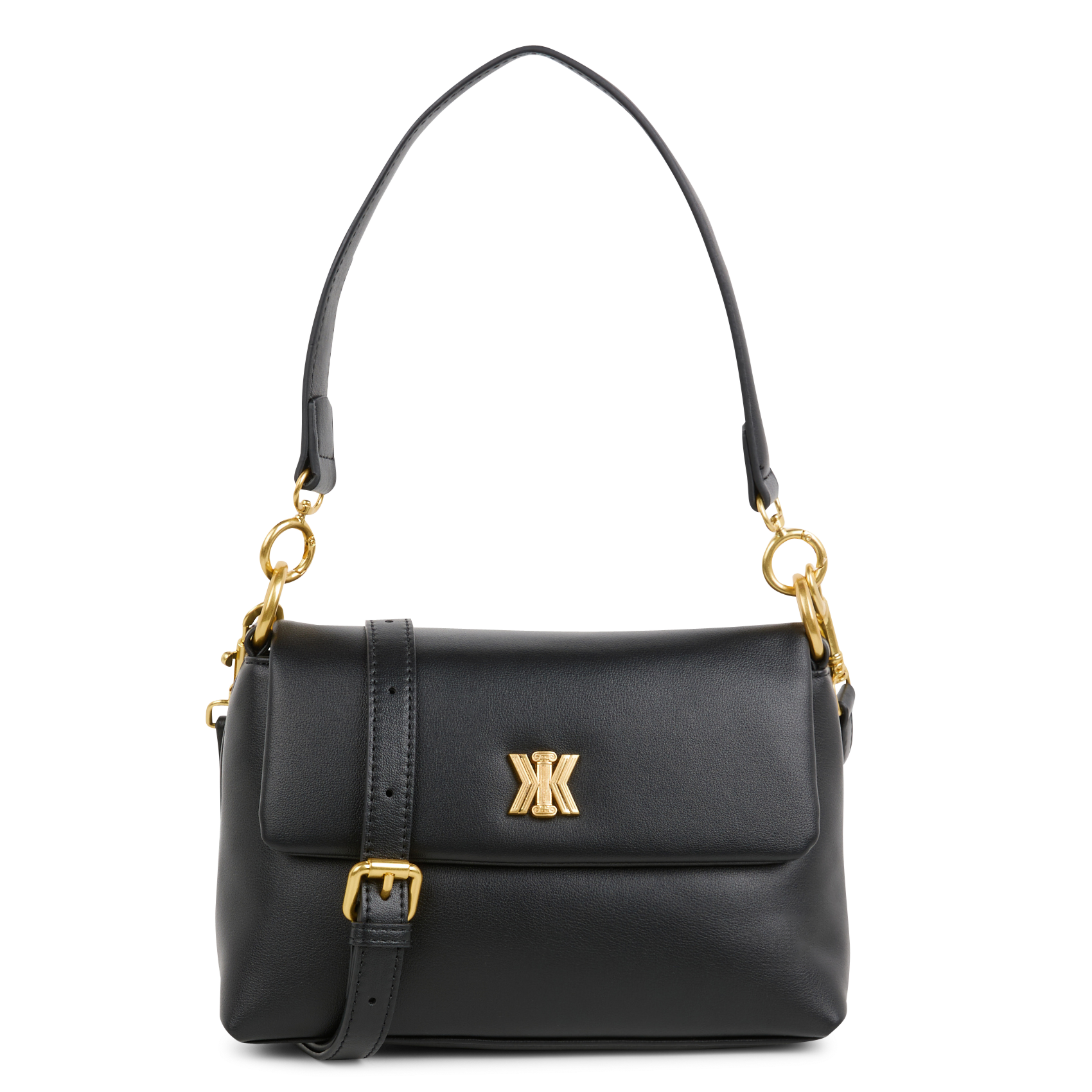 Dori Leather Shoulder Bag Black Kassandre Paris - Women - EMMA-BLACK ...