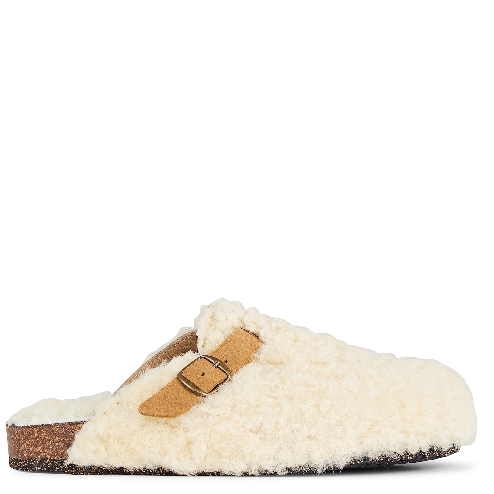 Mules Fourrées En Cuir Leonor Champagne Bosabo - Femme - 230-BI-PDP ...