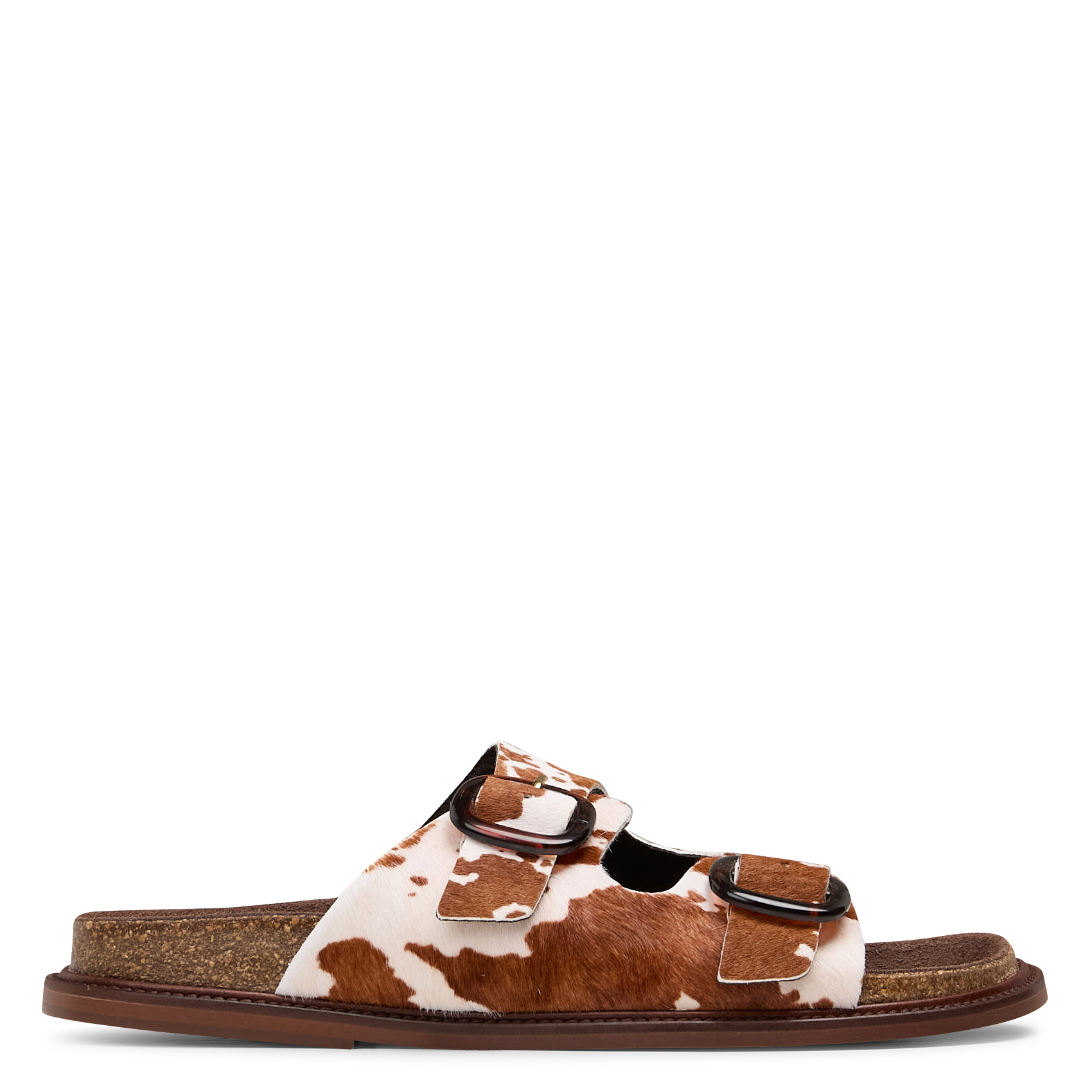 Mules plates en cuir Jade Pel imp vache Mellow Yellow - Femme 16 38 576 ...