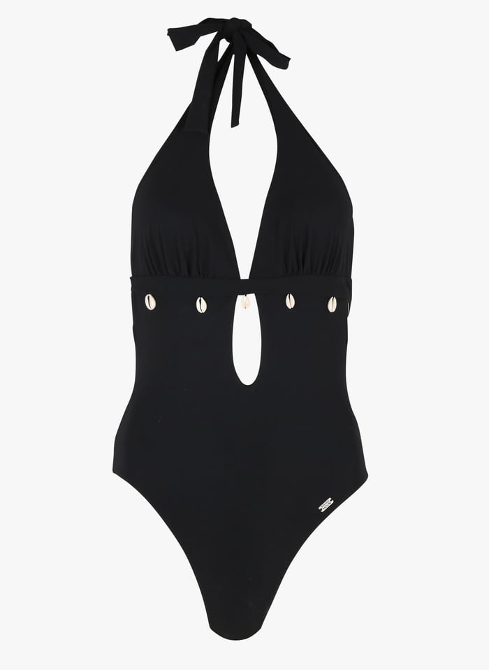 One Piece Swimsuit Noir Banana Moon Women Place Des Tendances