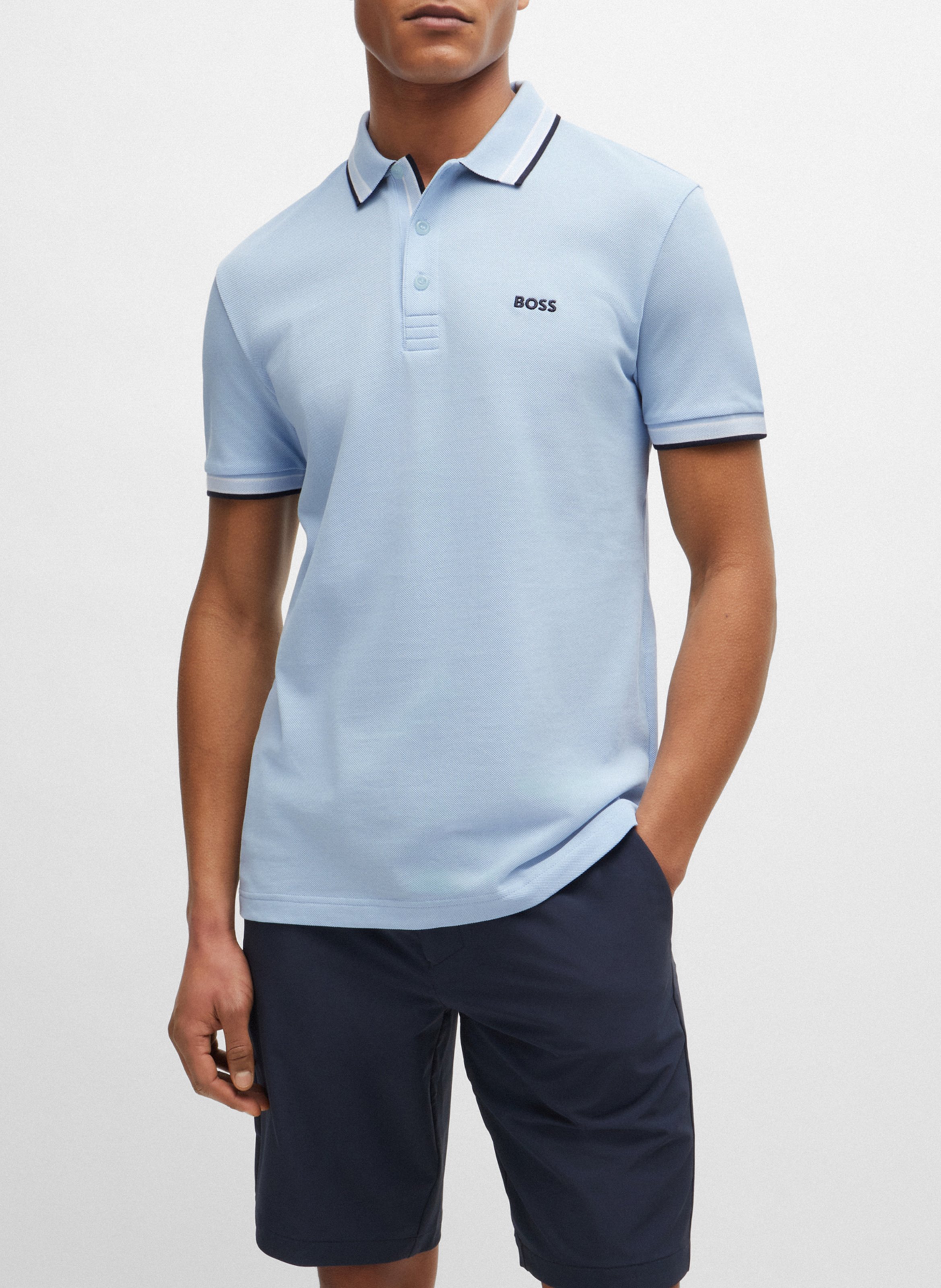 Boss regular fit polo store