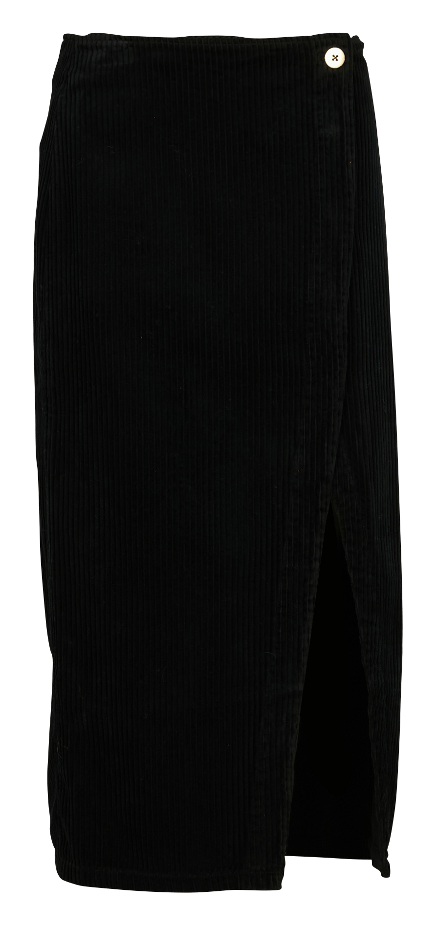 Velvet Wrap Skirt Noir Lab Dip - Women - PO1336-NOIR-NOIR | Place des ...